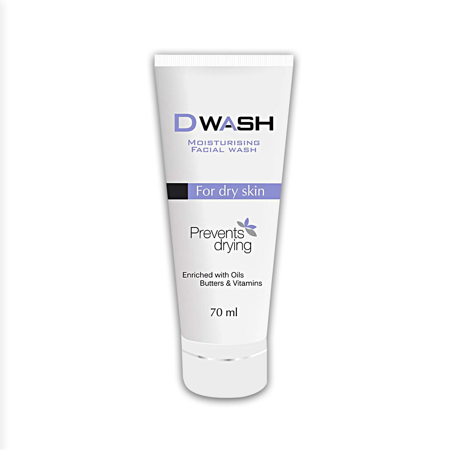 Buy D Wash Moisturising Facial Wash 70ml - Cureka