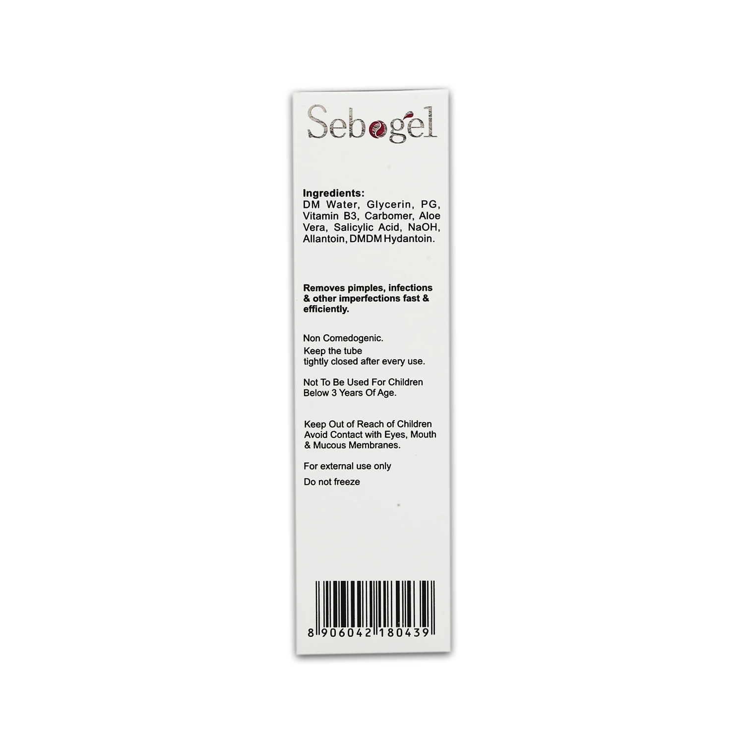 Sebogel Gel for Pimples and Oily Skin 30g - Cureka