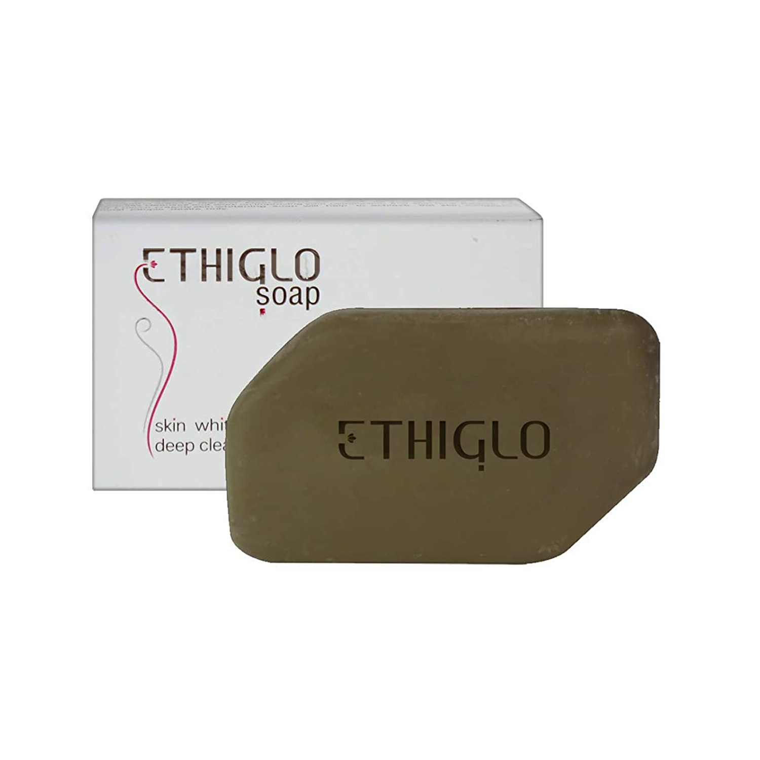 Ethiglo Skin Whitening and Deep Cleansing Soap 75g - Cureka