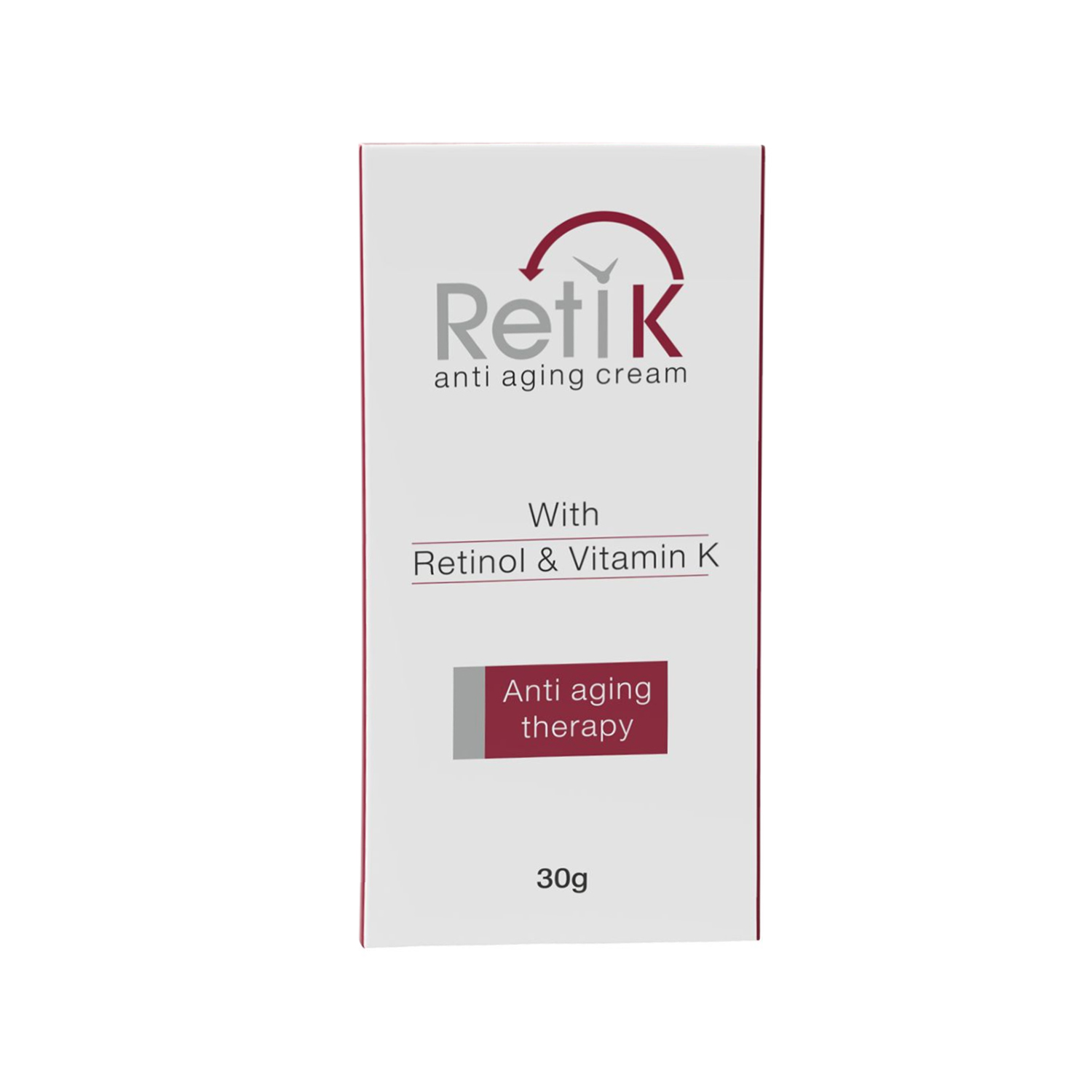 Ethiall Remedies RetiK Anti Aging Cream 30g - Cureka