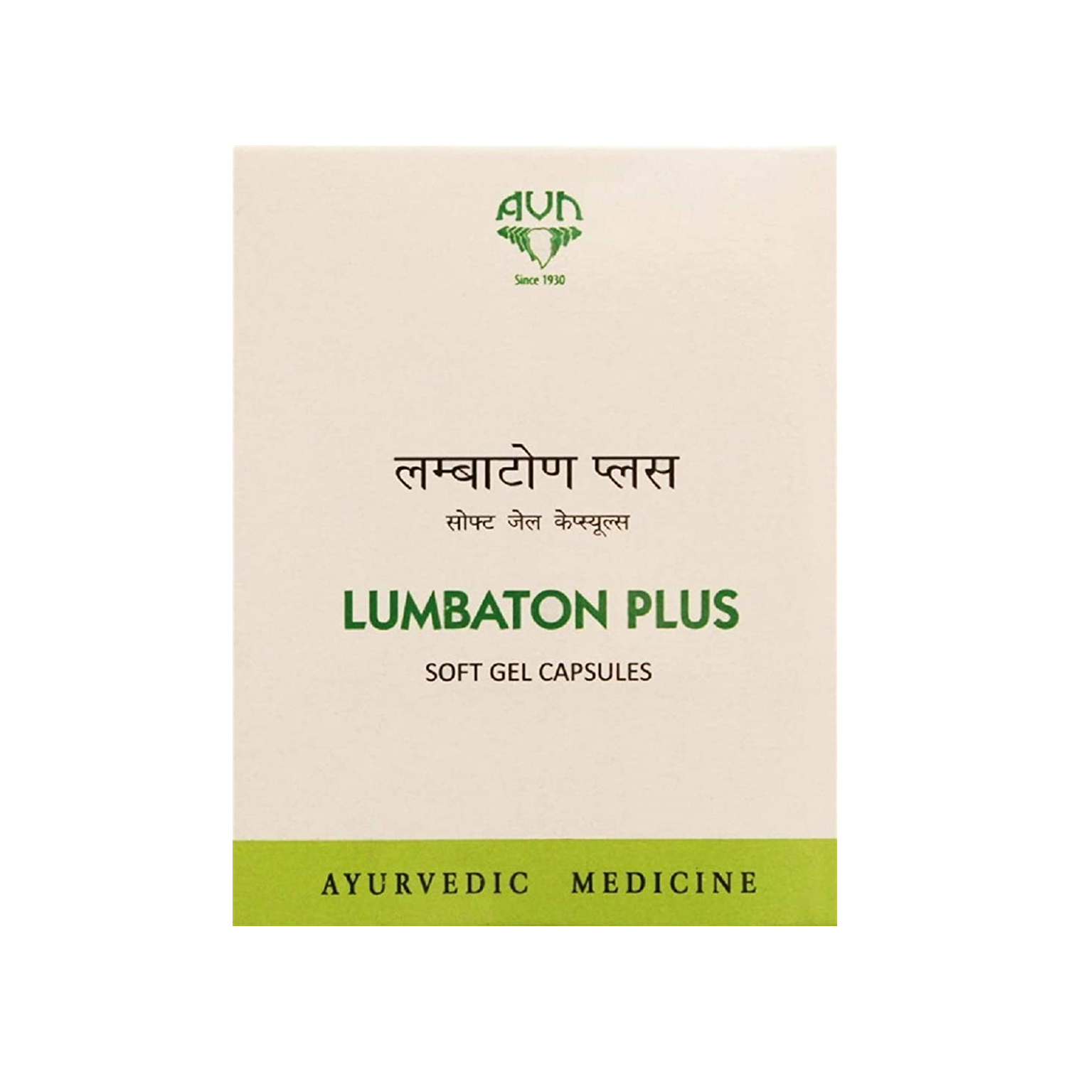 AVN Lumbaton Plus Soft Gel Capsules 60 nos ₹556 Best Price In India ...