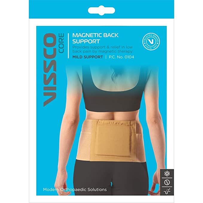 Vissco Magnetic Back Support - Small (PC. No. 0104)