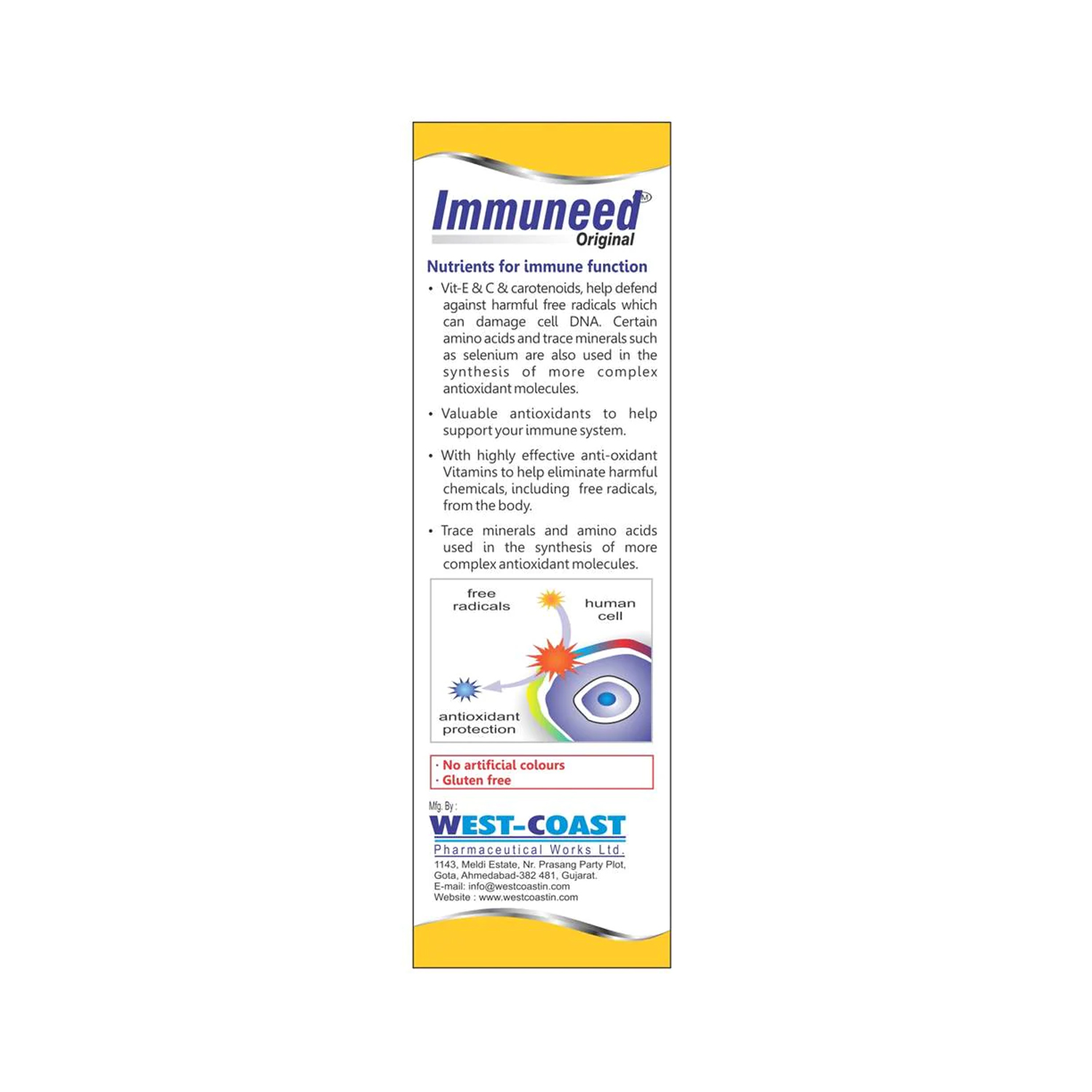 Buy West-Coast Immuneed Original, 30 Tablets Online At Best Price in ...