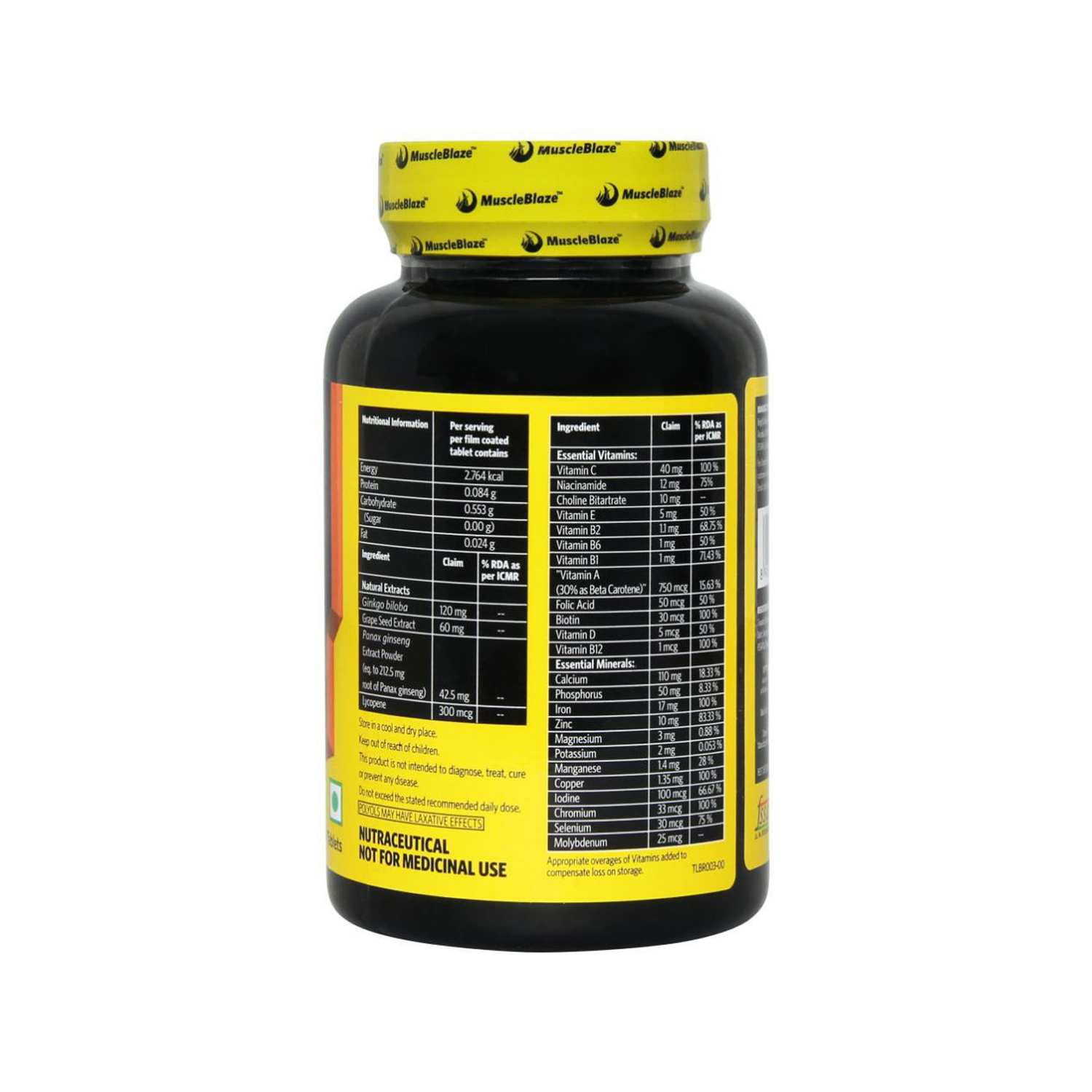 MuscleBlaze MB-Vite Multivitamin 60 Tab buy Online at Best Price in ...