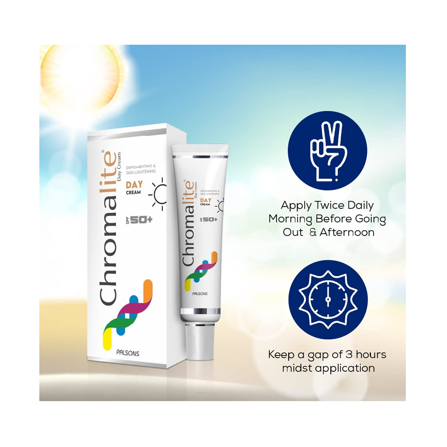 Buy Chromalite Day Cream 20g - Cureka