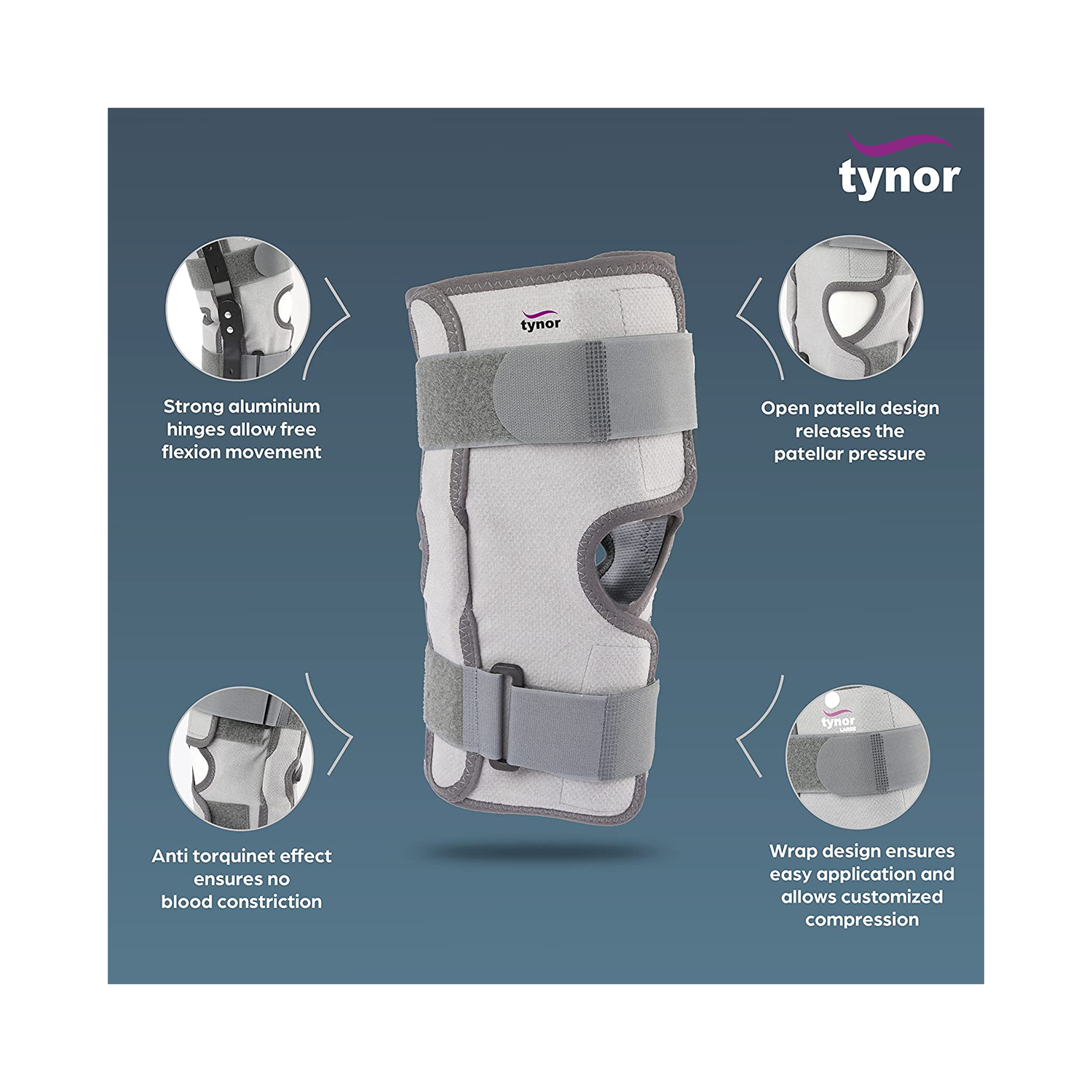 Tynor Functional Knee Support XL