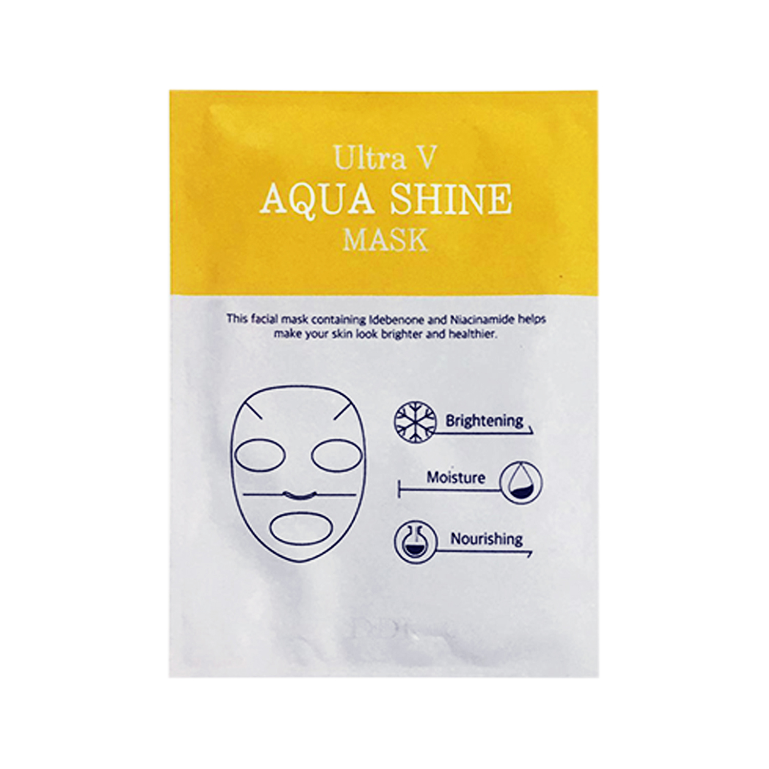 Buy Ultra V Aqua Shine Sheet Mask - Cureka