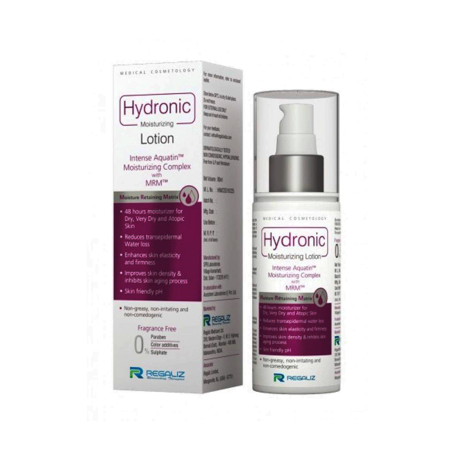 Regaliz Hydronic Moisturizing Lotion 100 ml - Cureka