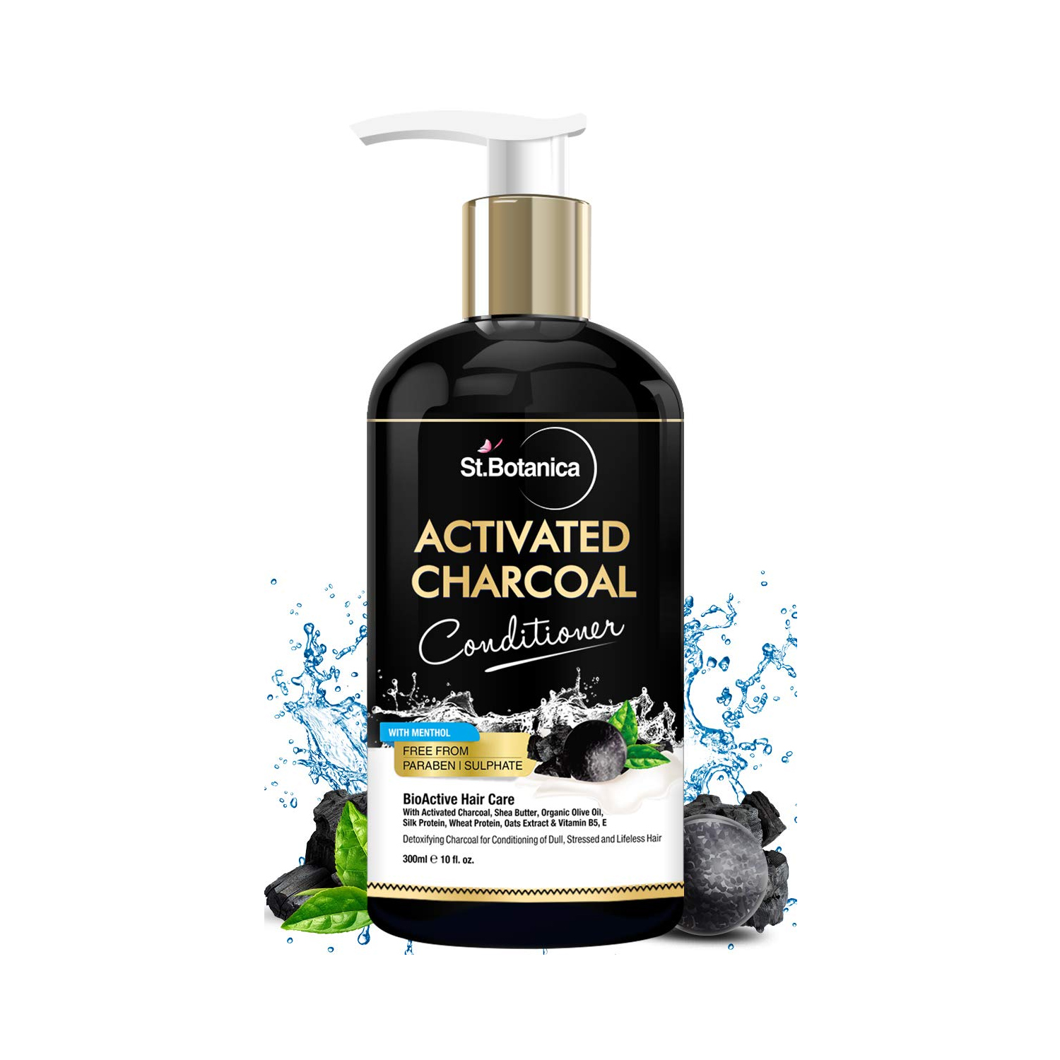 Buy St. Botanica’s Activated Charcoal Conditioner 300ml Online at Best ...