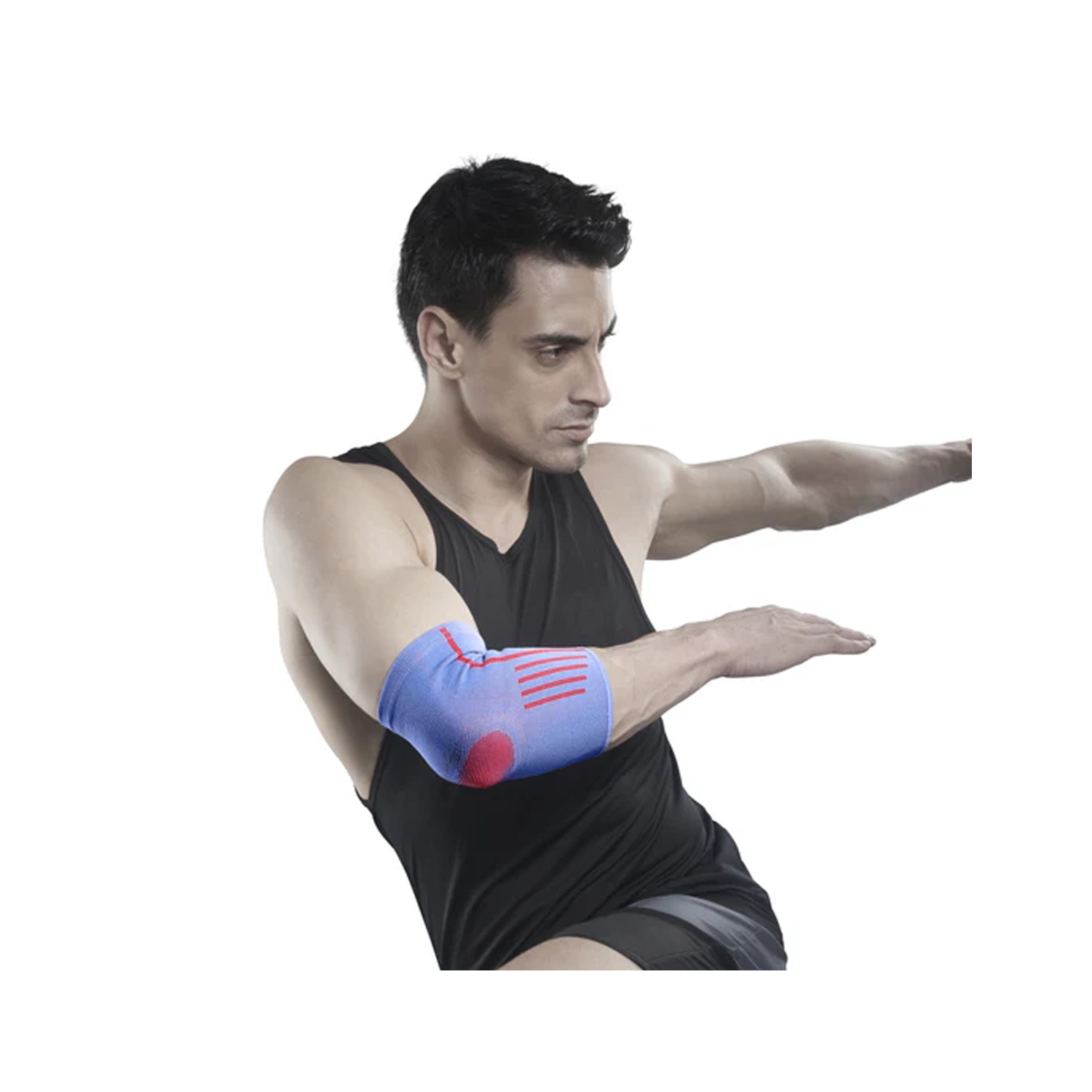 Buy Vissco Neoprene Elbow Support with Velcro Strap Online At Best ...