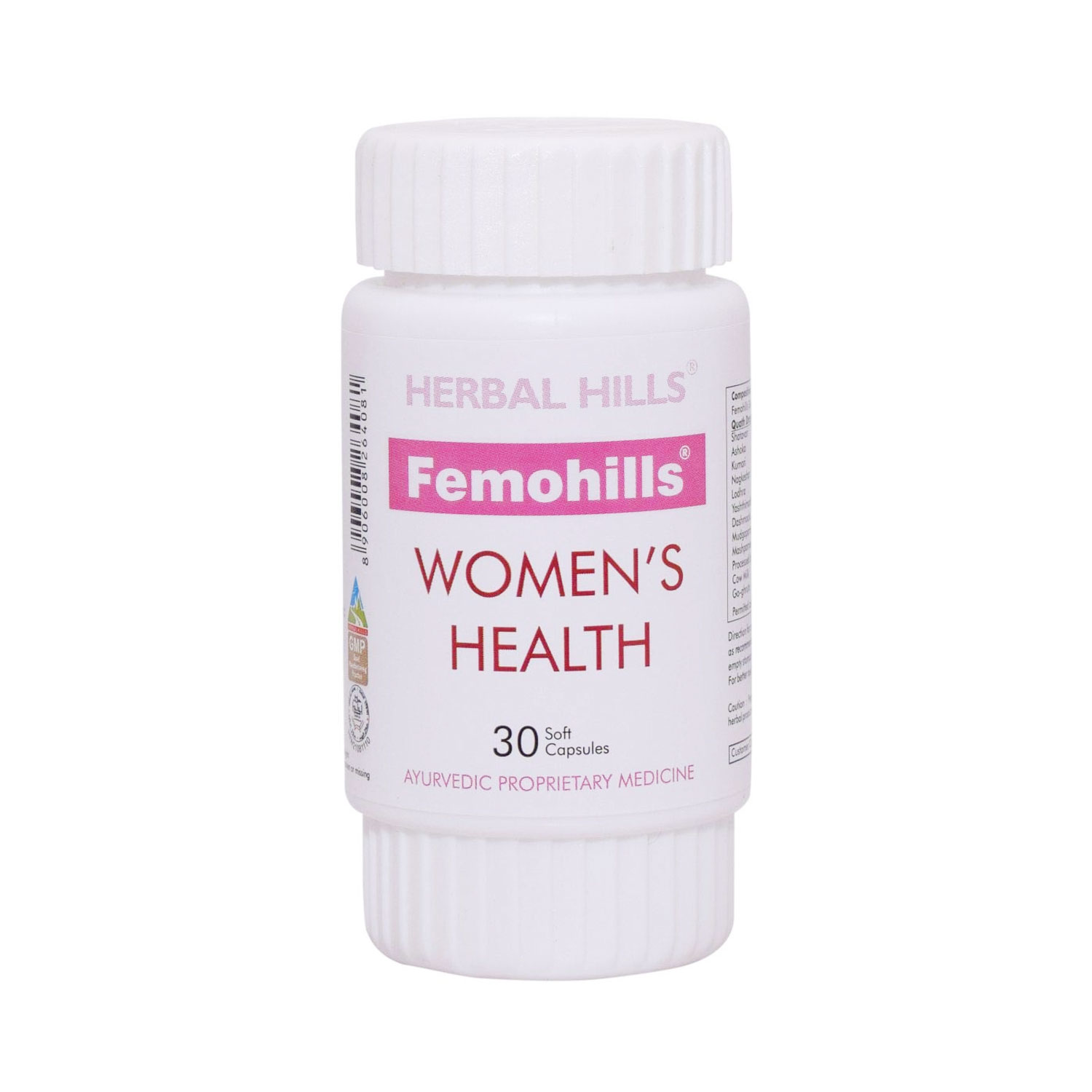 Herbal Hills Femohills Womens Health Soft Capsules (30 Nos)