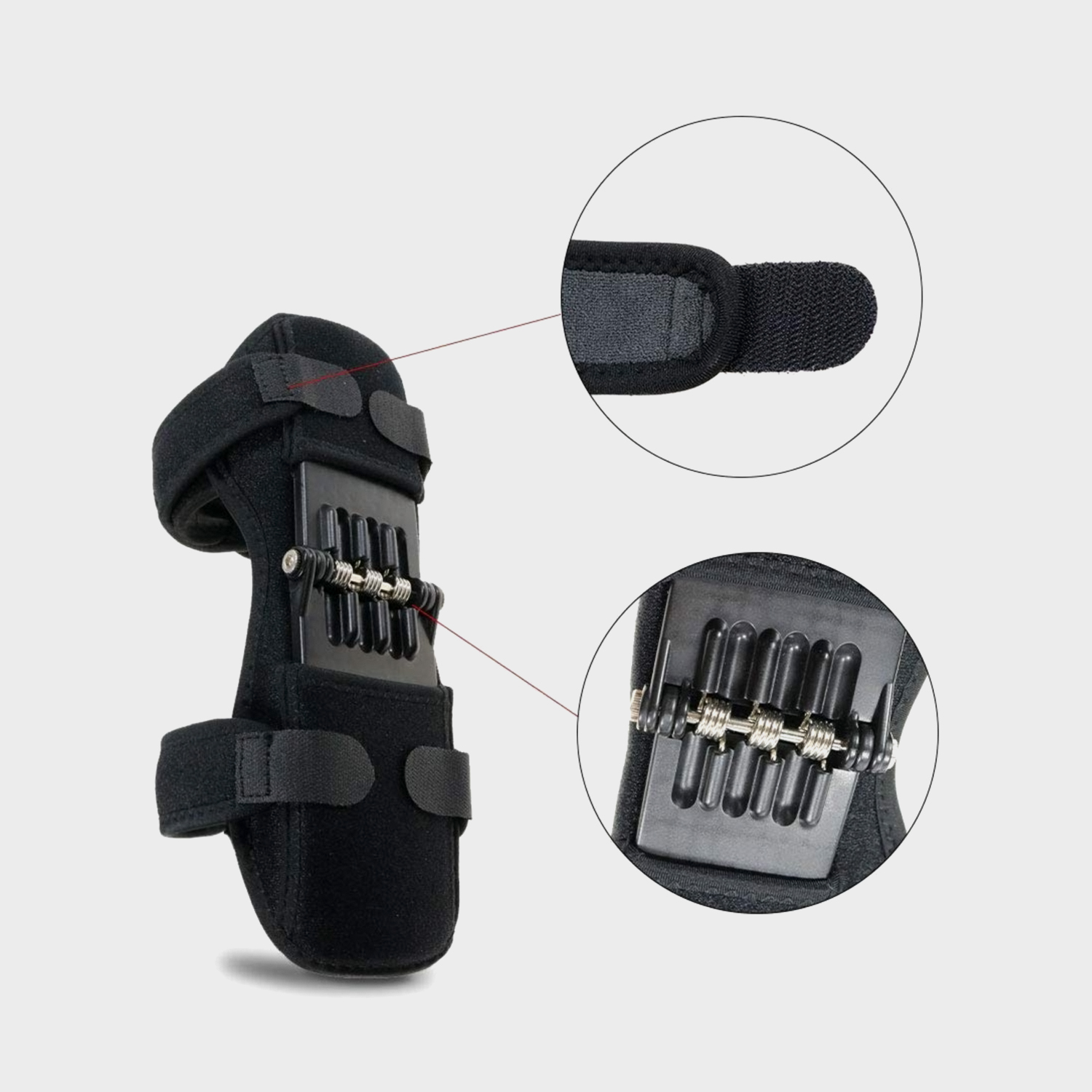 Buy Spring Knee Booster Power Knee Support Pack of 2 Online At Best ...