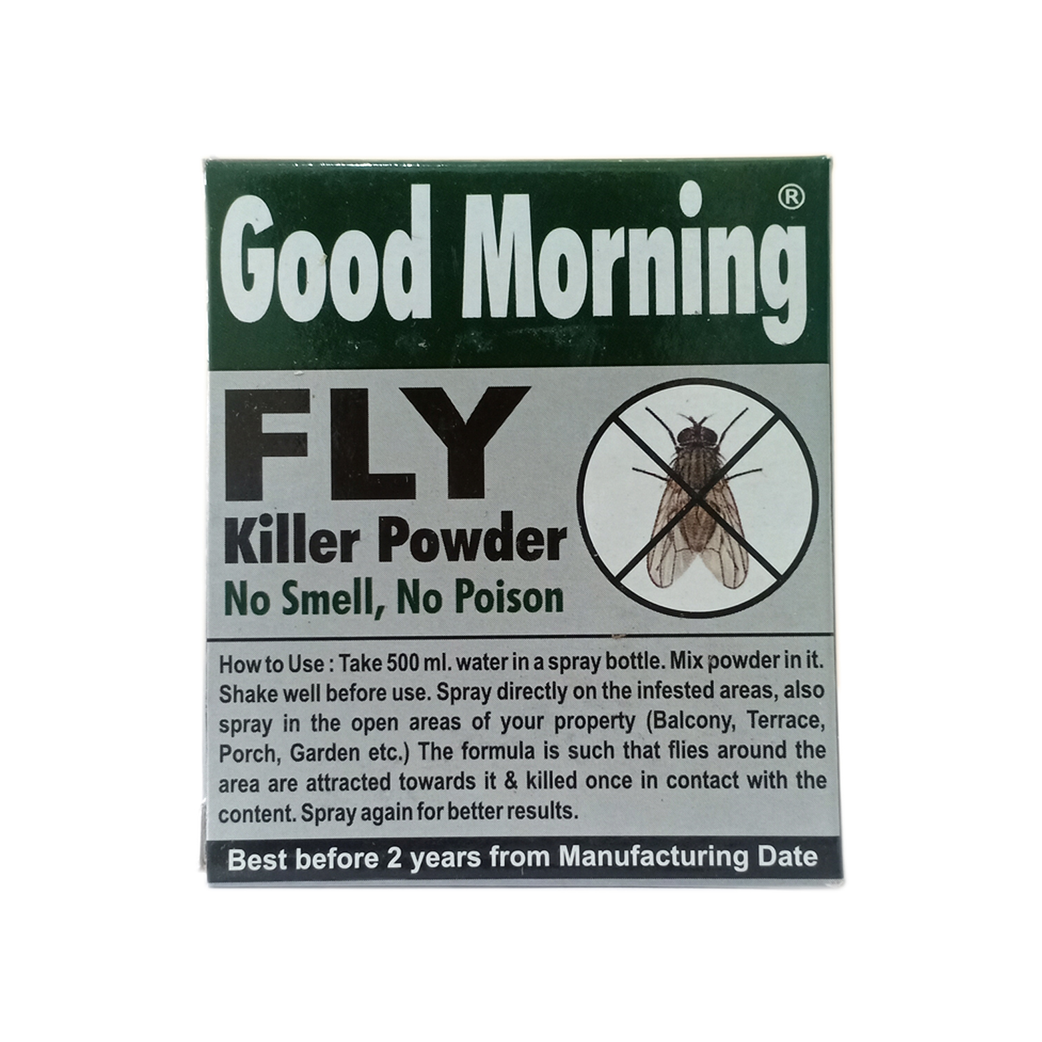 Good Morning Fly Killer Powder (Pack of 5, 30 gms) ₹396 | Best Fly ...