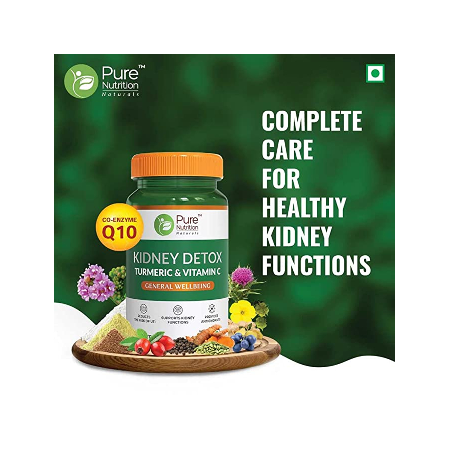 Pure Nutrition Kidney Detox Capsules - Cureka