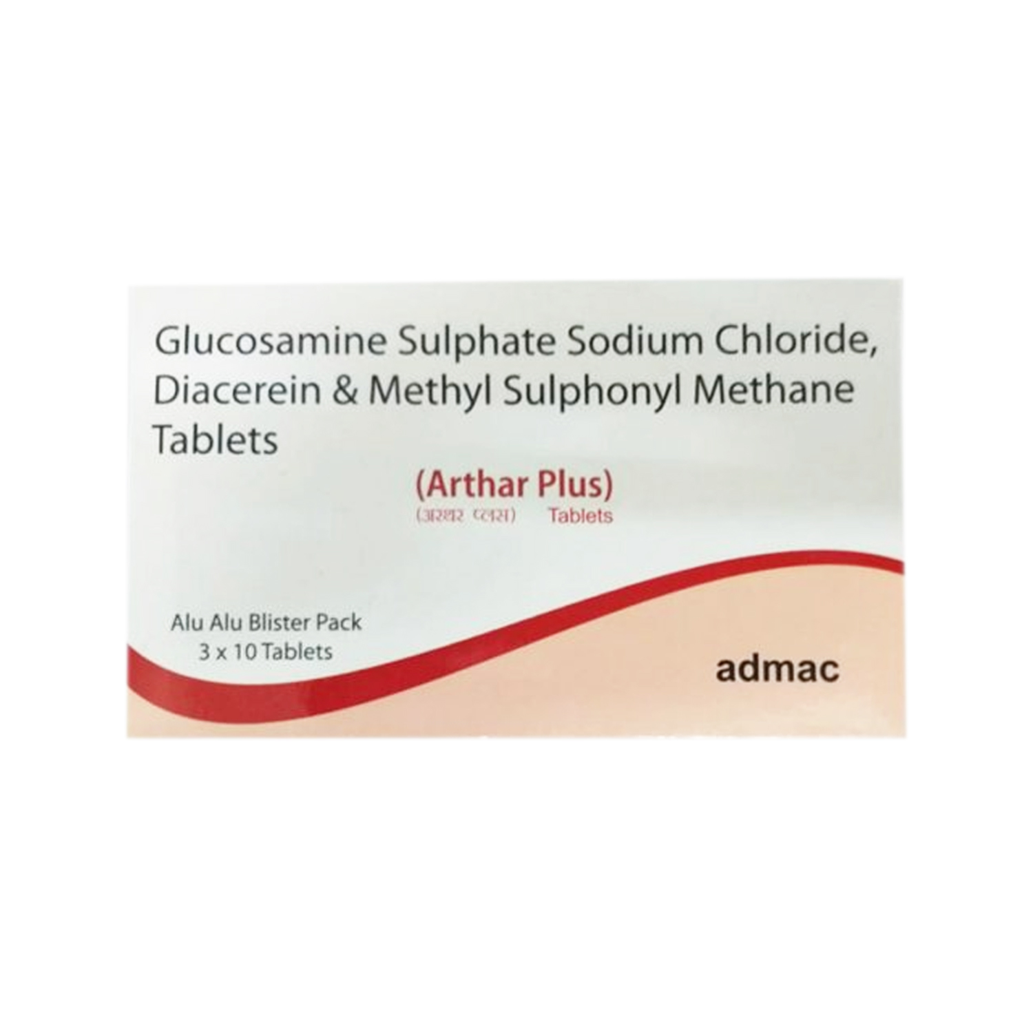 Buy Admac Arthar Plus Tablets - Cureka