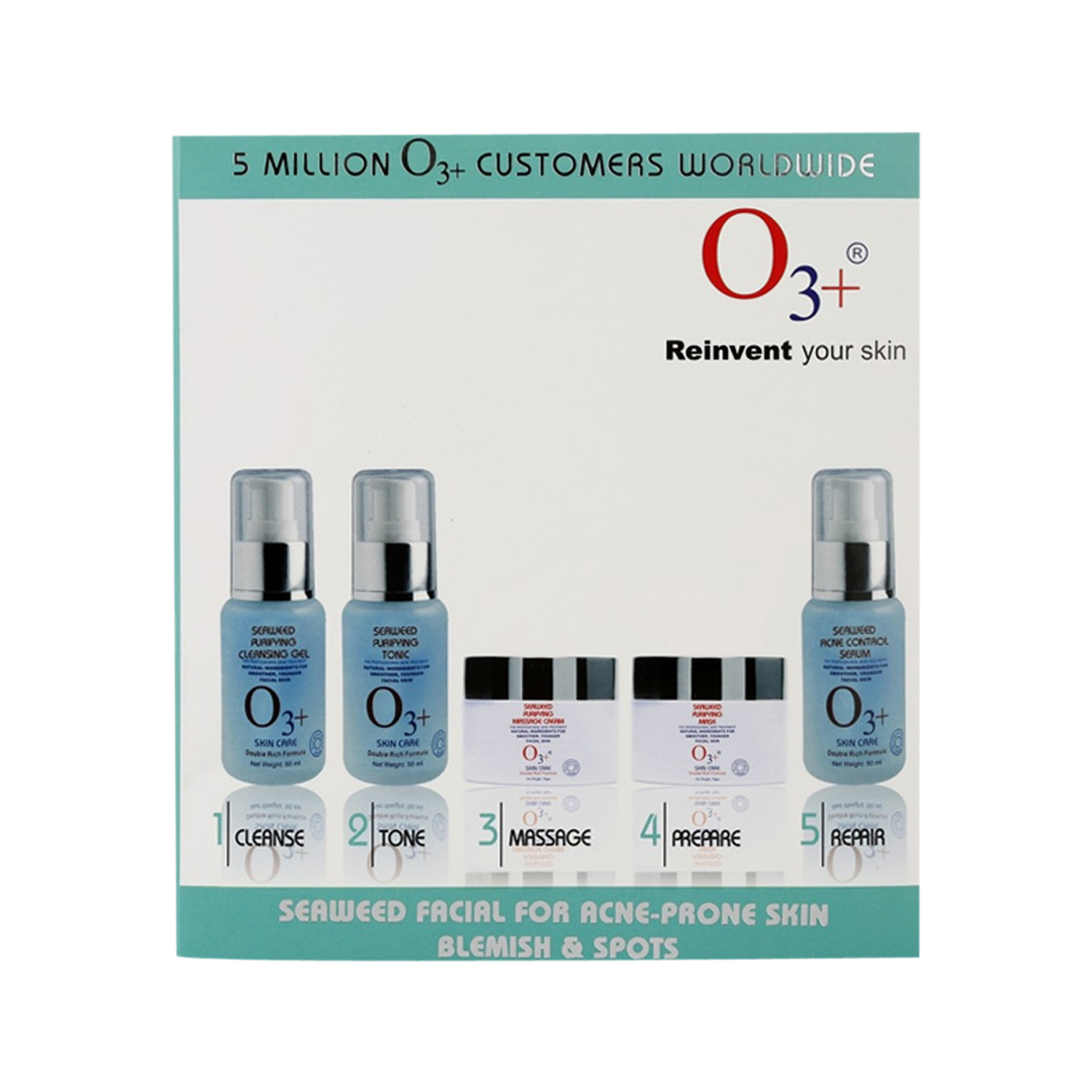 O3+ Seaweed Facial Kit - Cureka