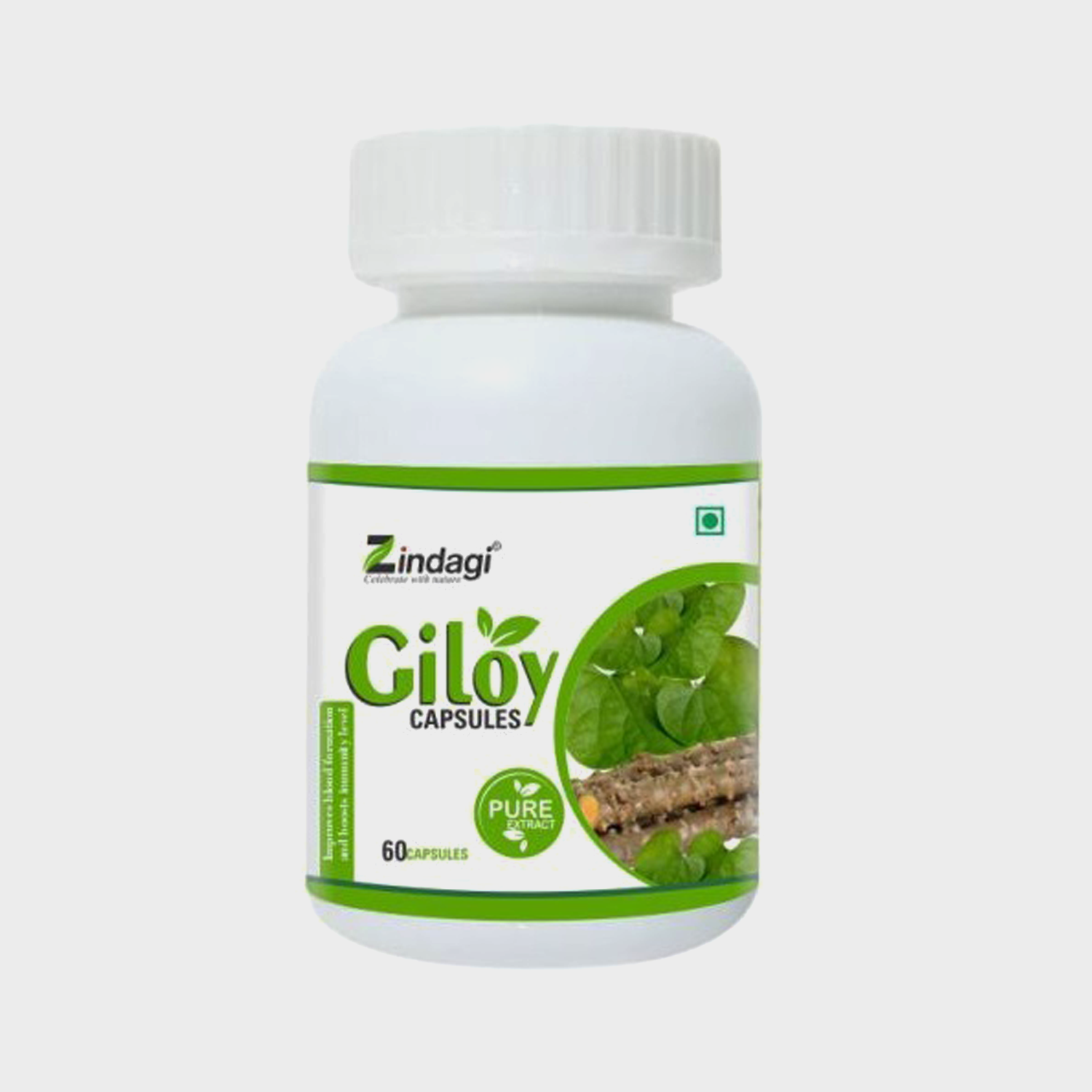 Zindagi Giloy Capsules – Immunity Booster – Pure Giloy Leaves And Stem ...