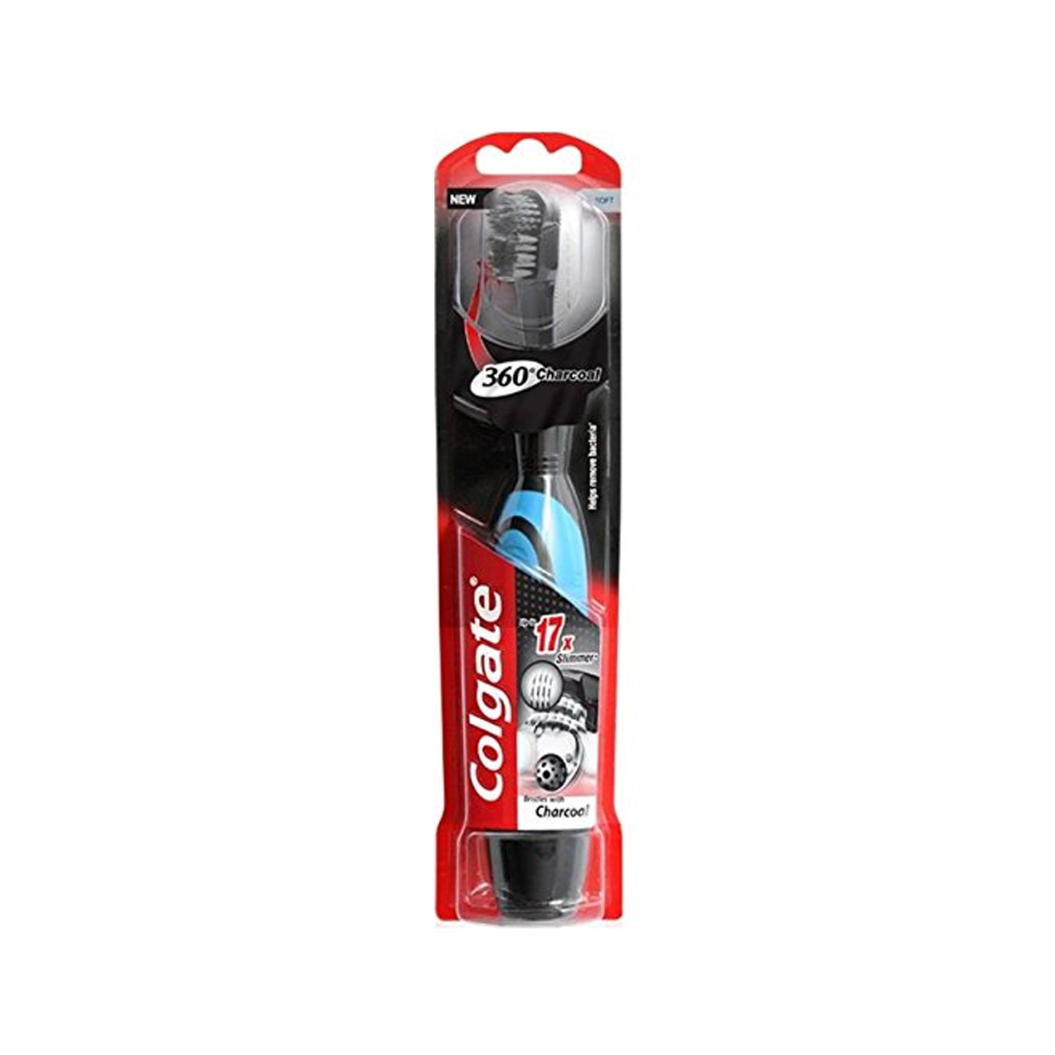 Colgate 360° Charcoal Electric Toothbrush - Cureka