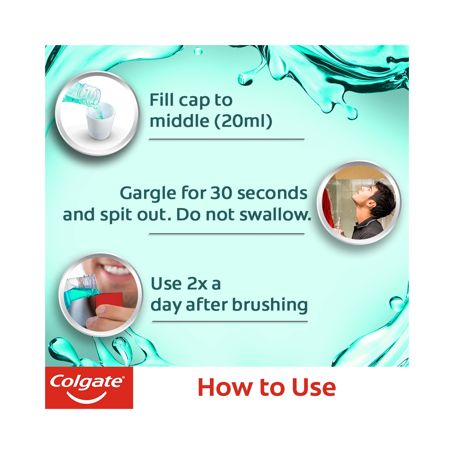 Colgate Plax Freshmint Splash Mouthwash Rs.85 | Pain Relief Management ...