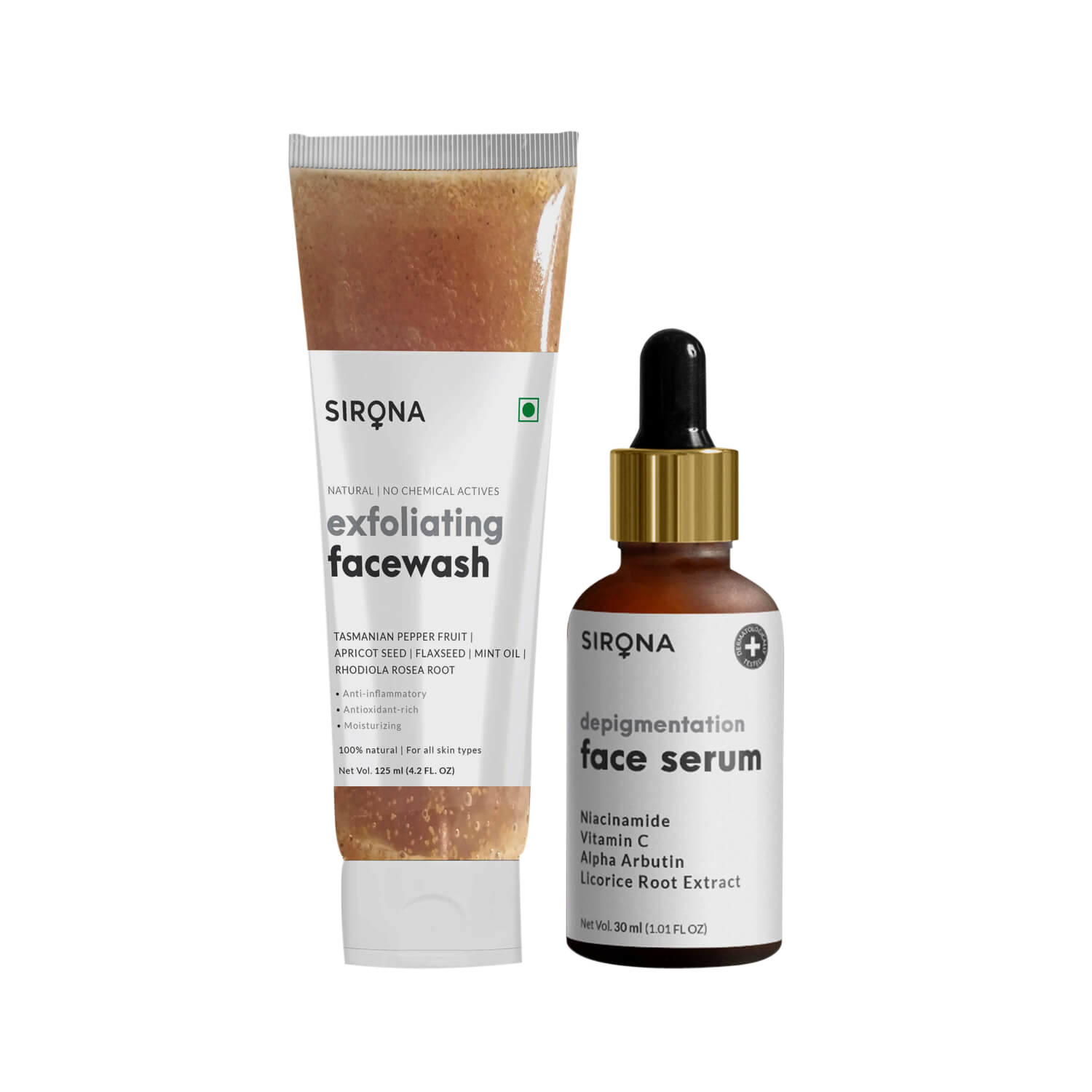 Skin Nourishing Depigmentation Duo - Cureka
