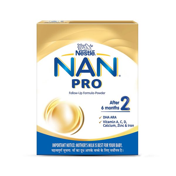 Nestle Nan Pro 2 Follow-Up Formula Powder (400gm) Rs. 678 at Best Price ...