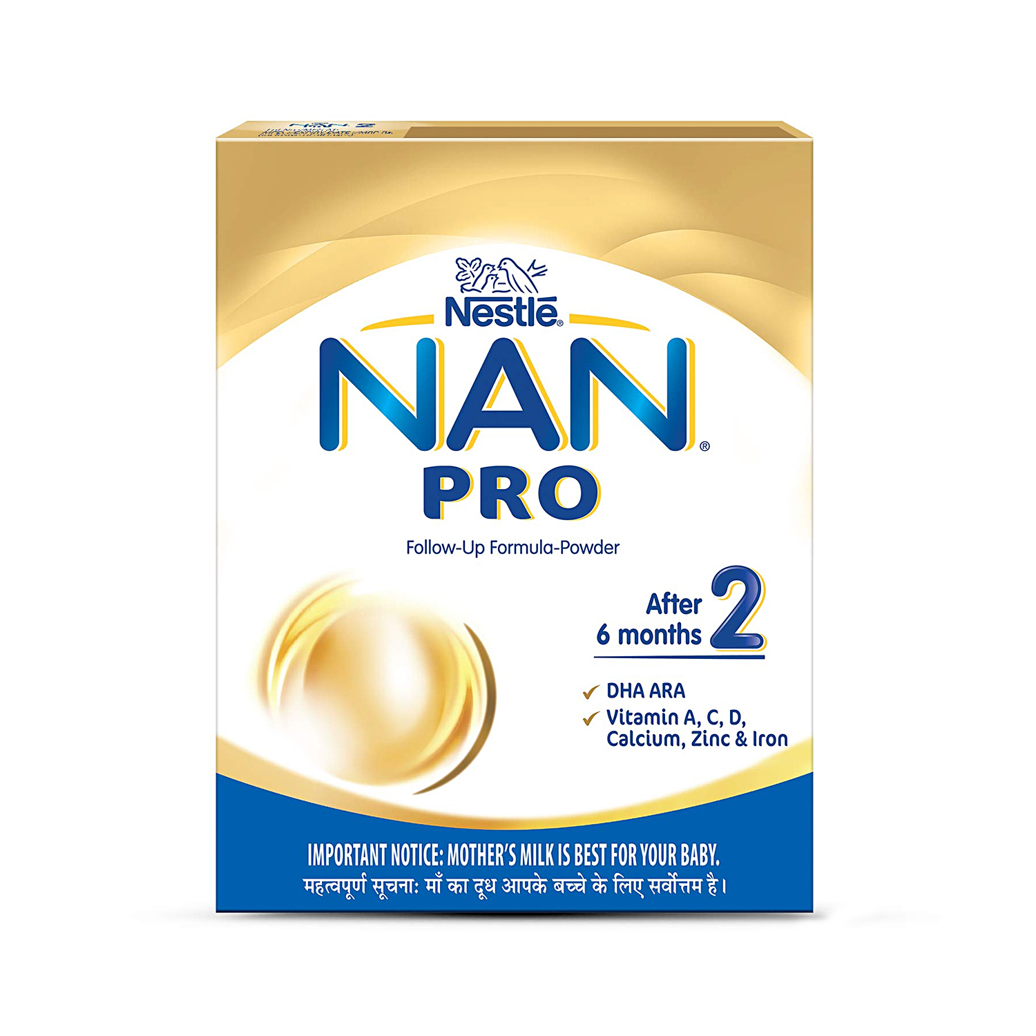Nestle Nan Pro 2 Follow-Up Formula Powder (400gm) Rs. 678 at Best Price ...