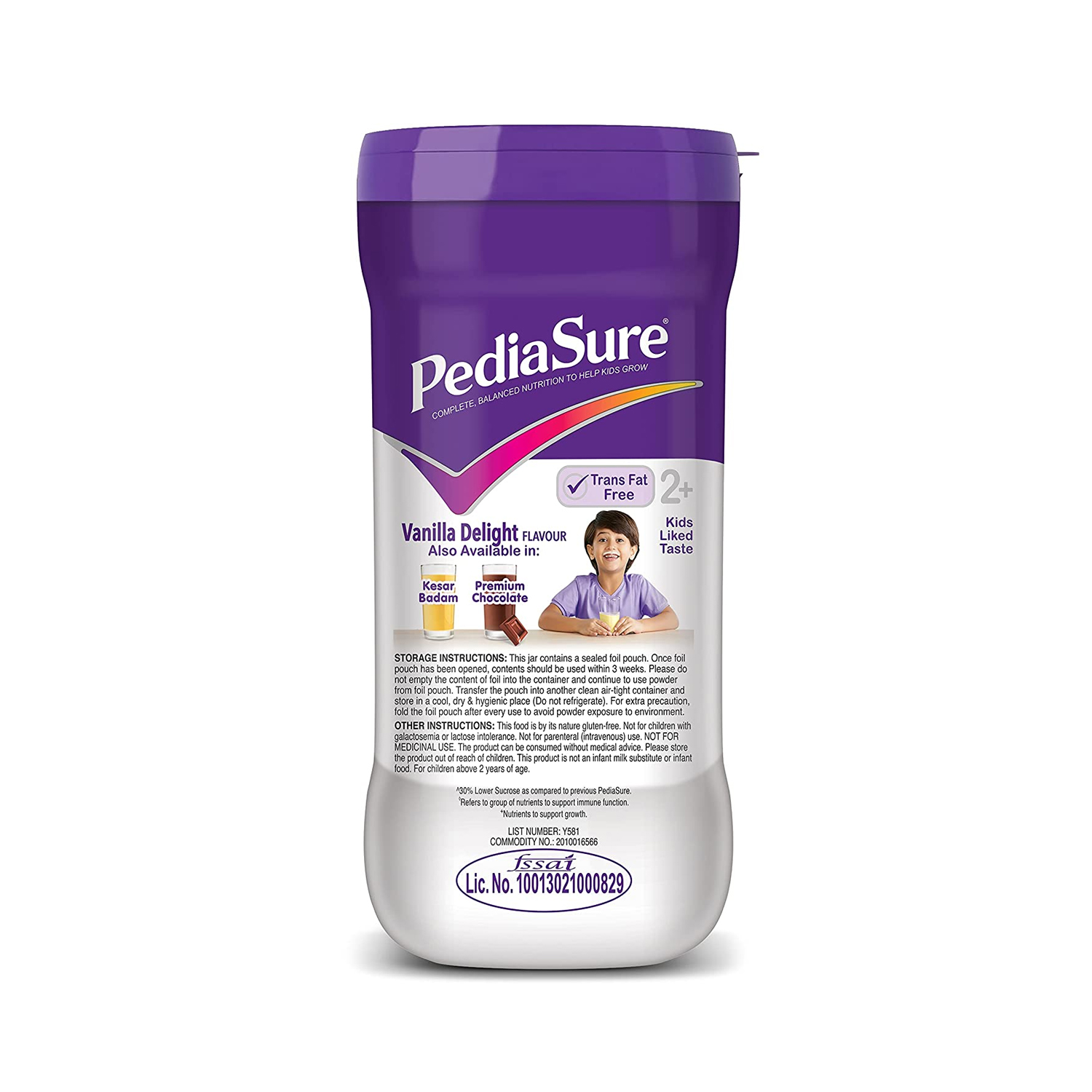 Pediasure Complete Balanced Nutrition to Help Kids Grow Box Nutrition ...