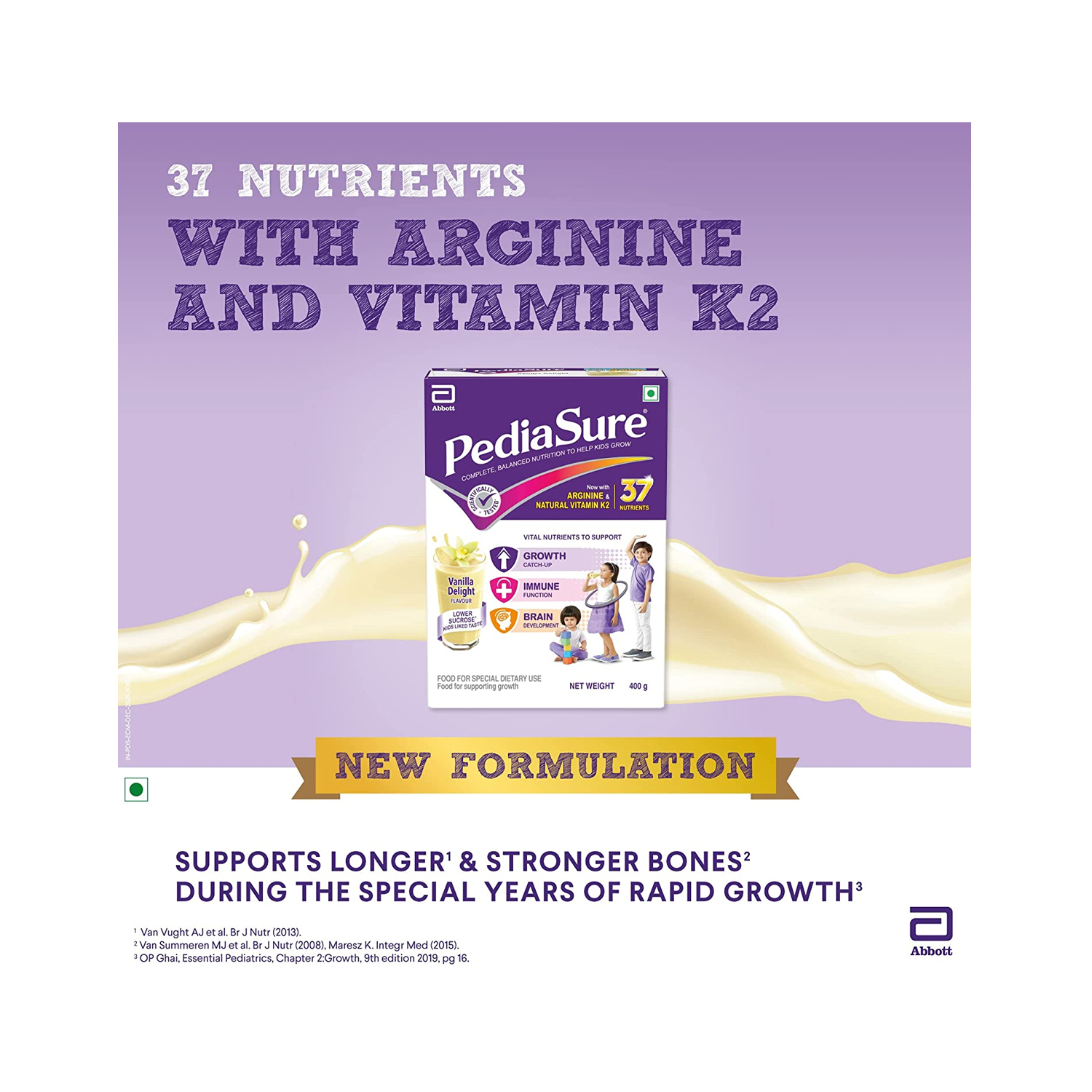 Pediasure Complete Balanced Nutrition to Help Kids Grow 1kg