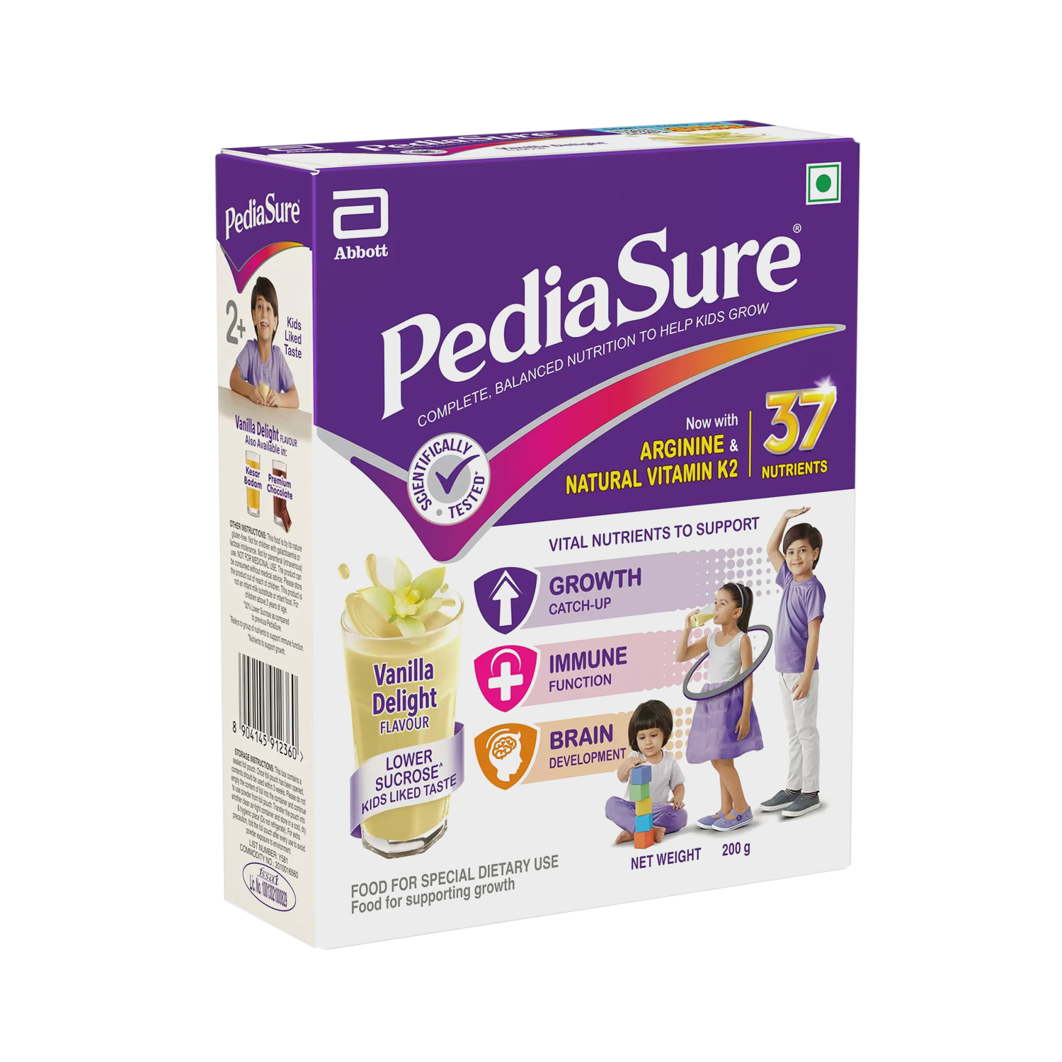 Pediasure Complete Balanced Nutrition to Help Kids Grow Box Nutrition ...