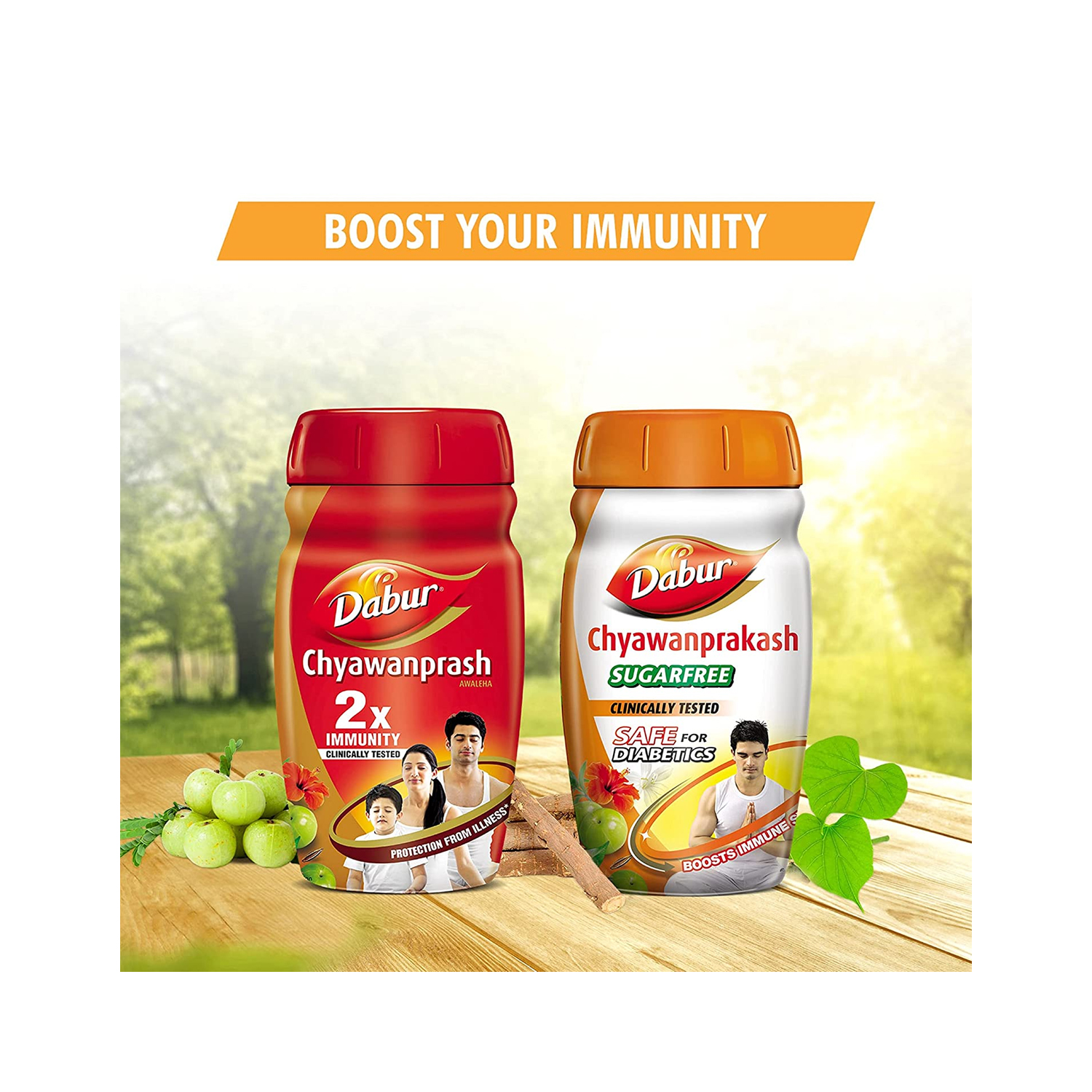 Dabur Chyawanprash Sugar Free 500g | Safe for Diabetes Rs.208