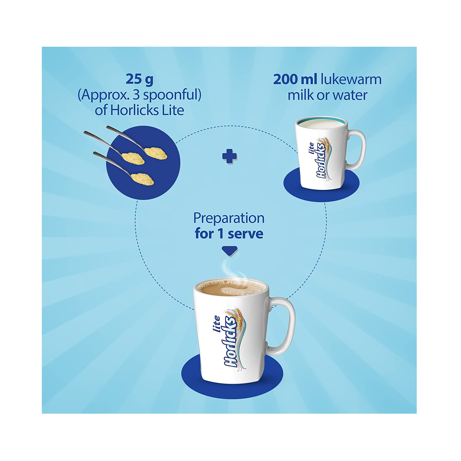 Horlicks Lite Nourishment for Active Adults 450g - Cureka