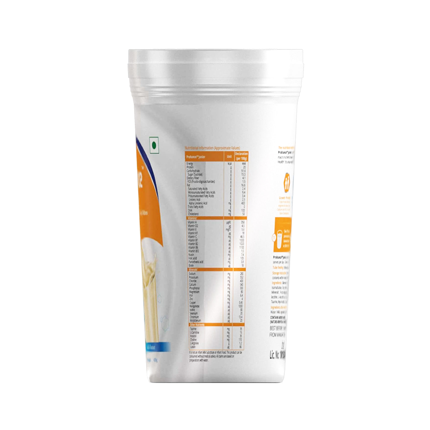 Prohance Junior Nutritional Powder for Growing Kids Vanilla 400g