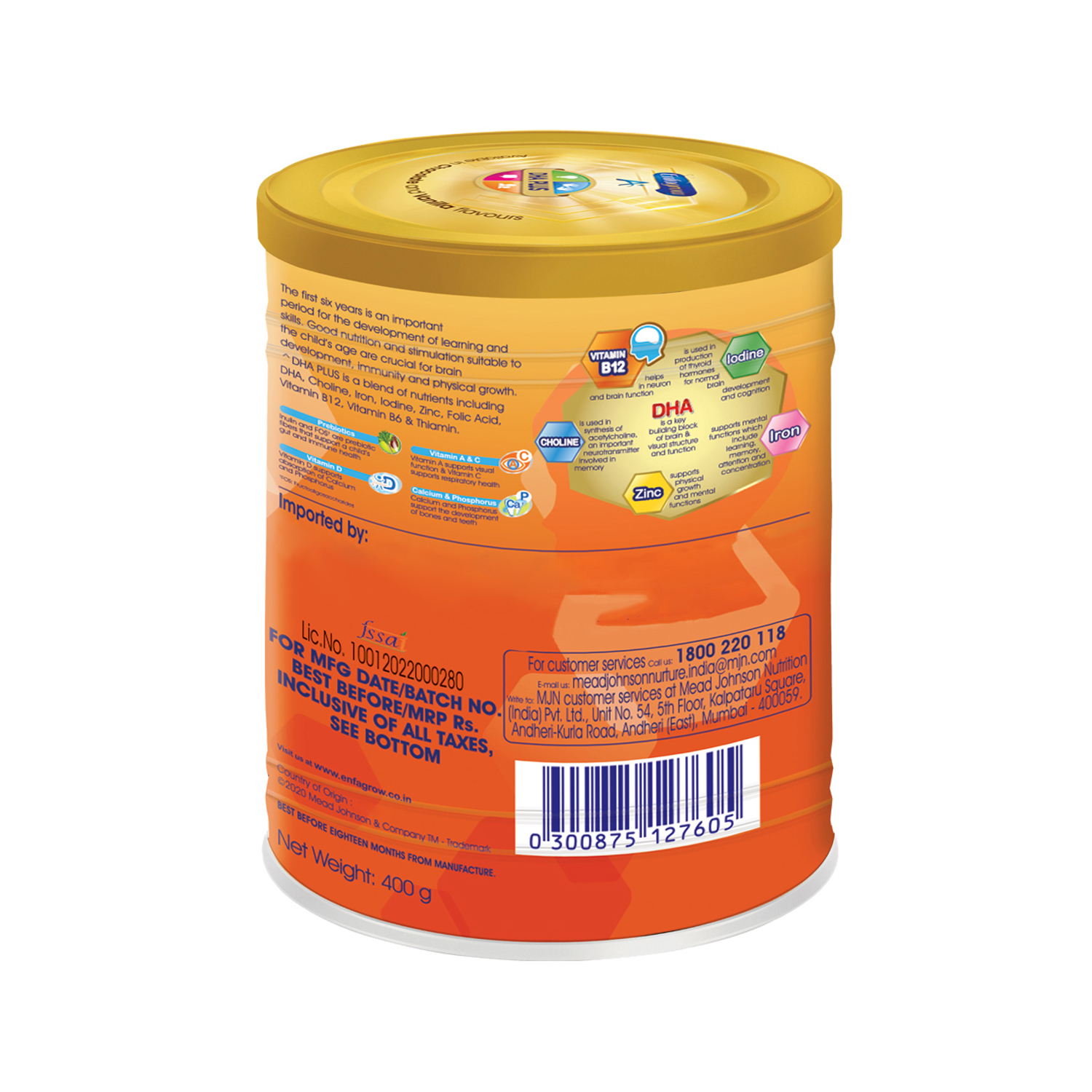 Buy Enfagrow A+ Stage 4, Nutritional Milk Powder, For Children 3+ yrs ...