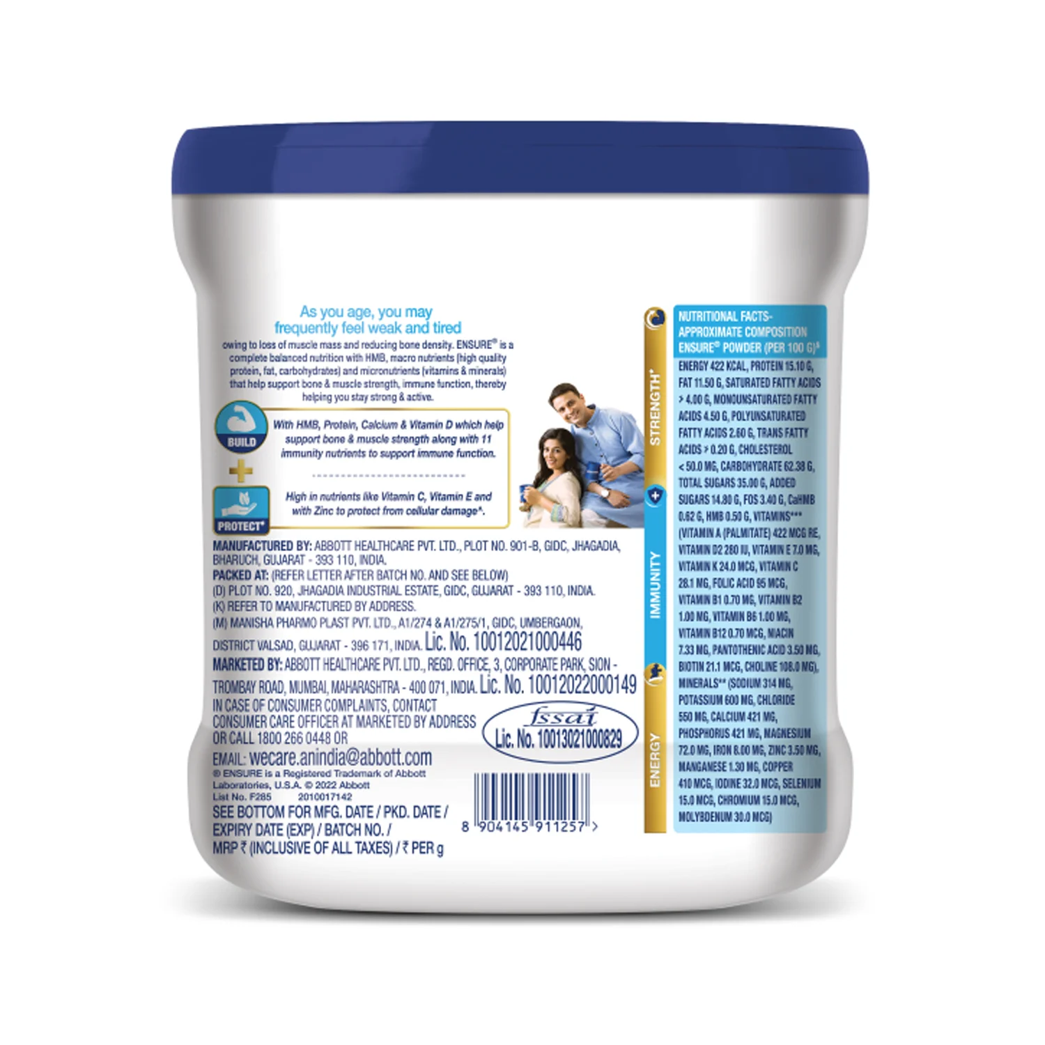 Ensure Nutrient Label Ensure Ensure Protein Max 30 G Nutrition Shake