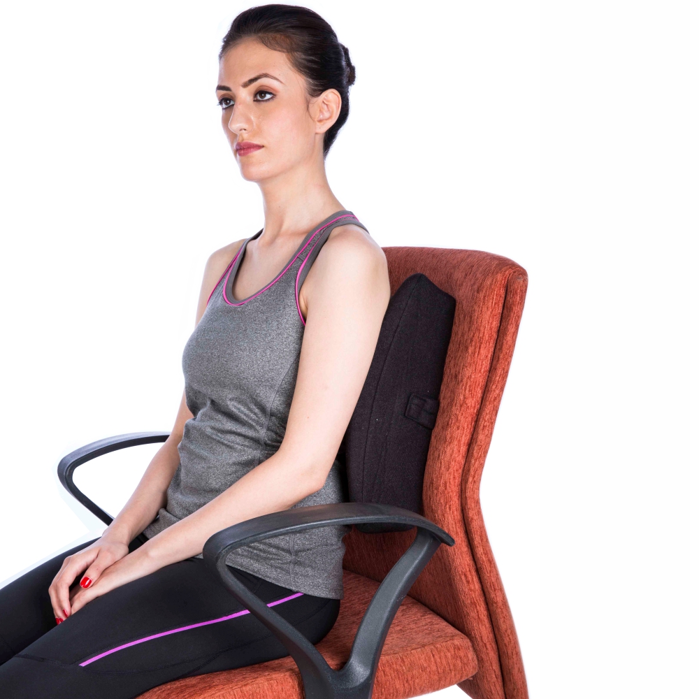 VISSCO Activeheat Orthopaedic moulded Back Rest with electric heating ...