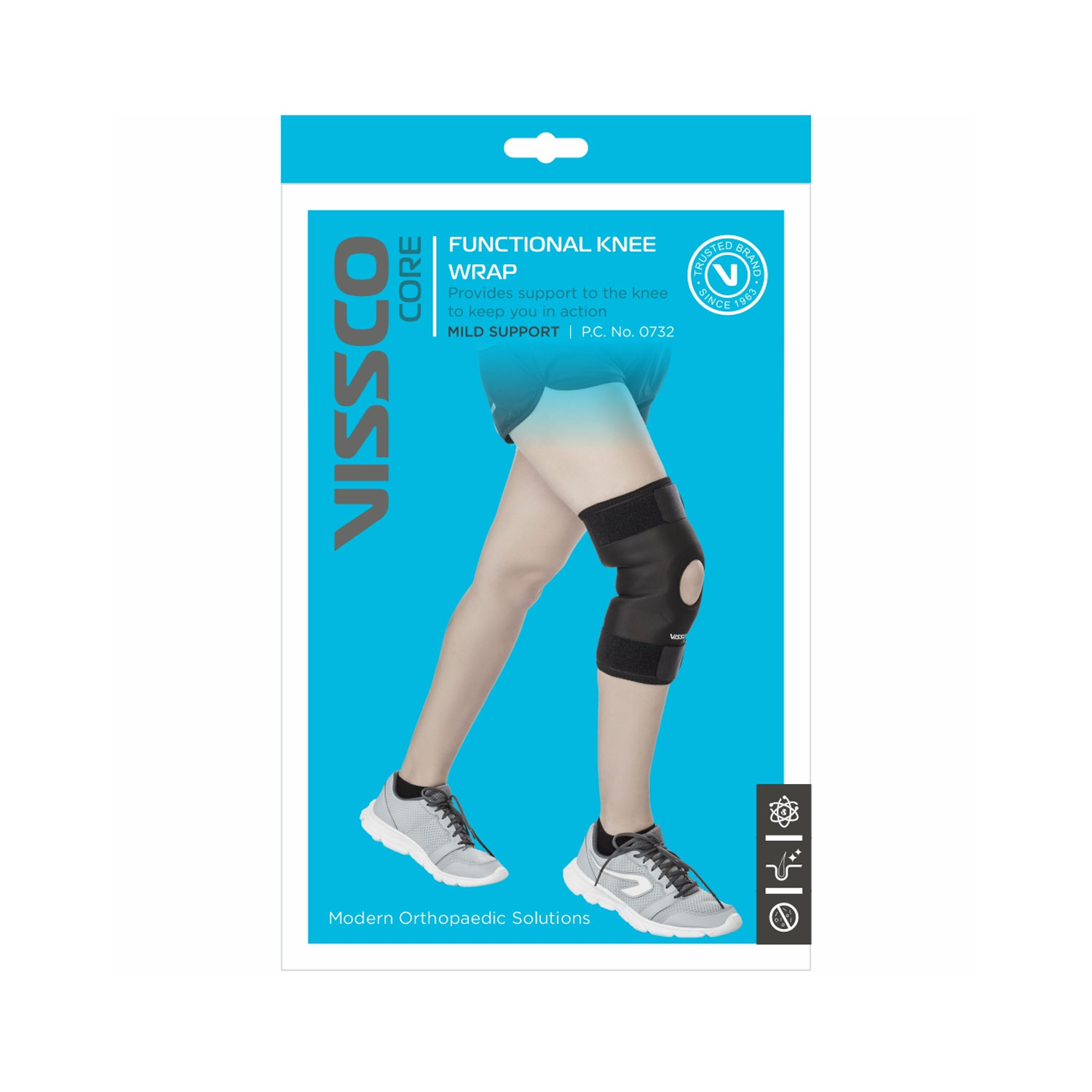 Vissco Functional Knee Wrap Standard Large - Cureka