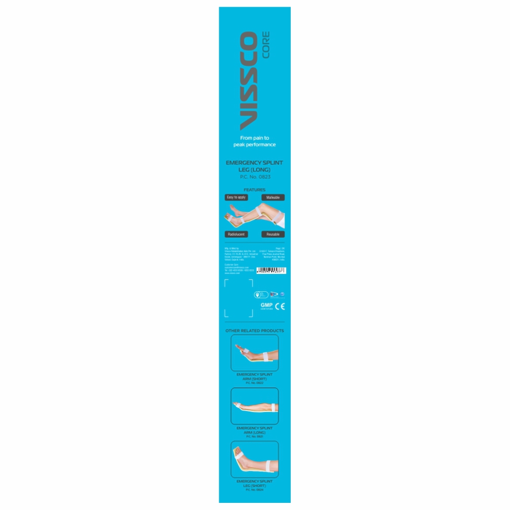Vissco Emergency splint for short leg