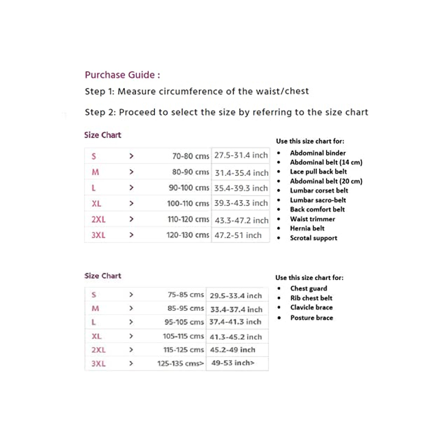 Flamingo Rib Chest Belt (Male) Large