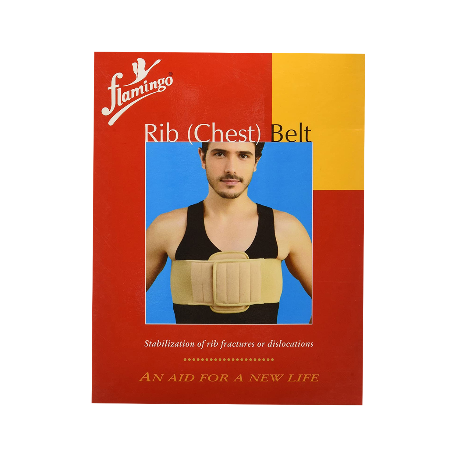 Flamingo Rib Chest Belt (Male) Large