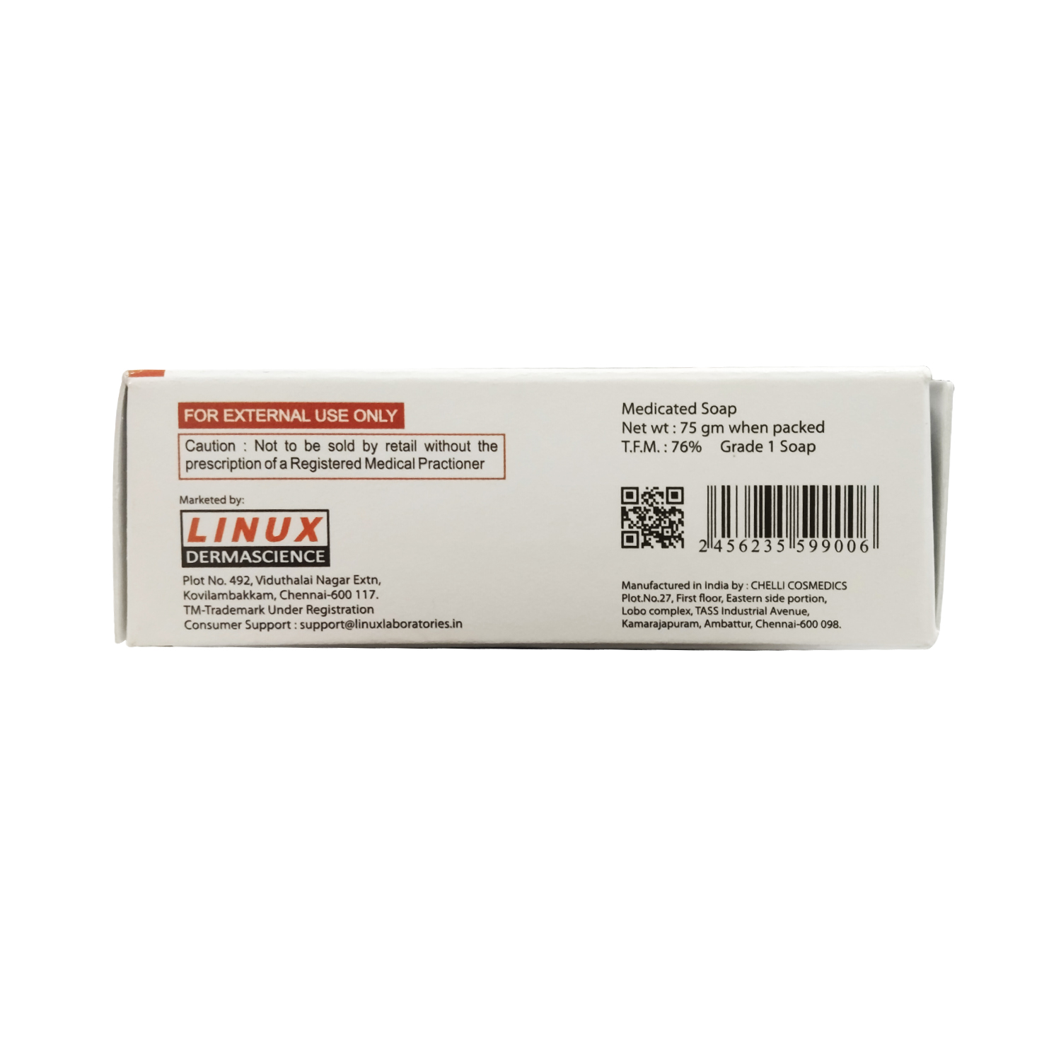 Buy Bioskin Soap 75gm - Cureka