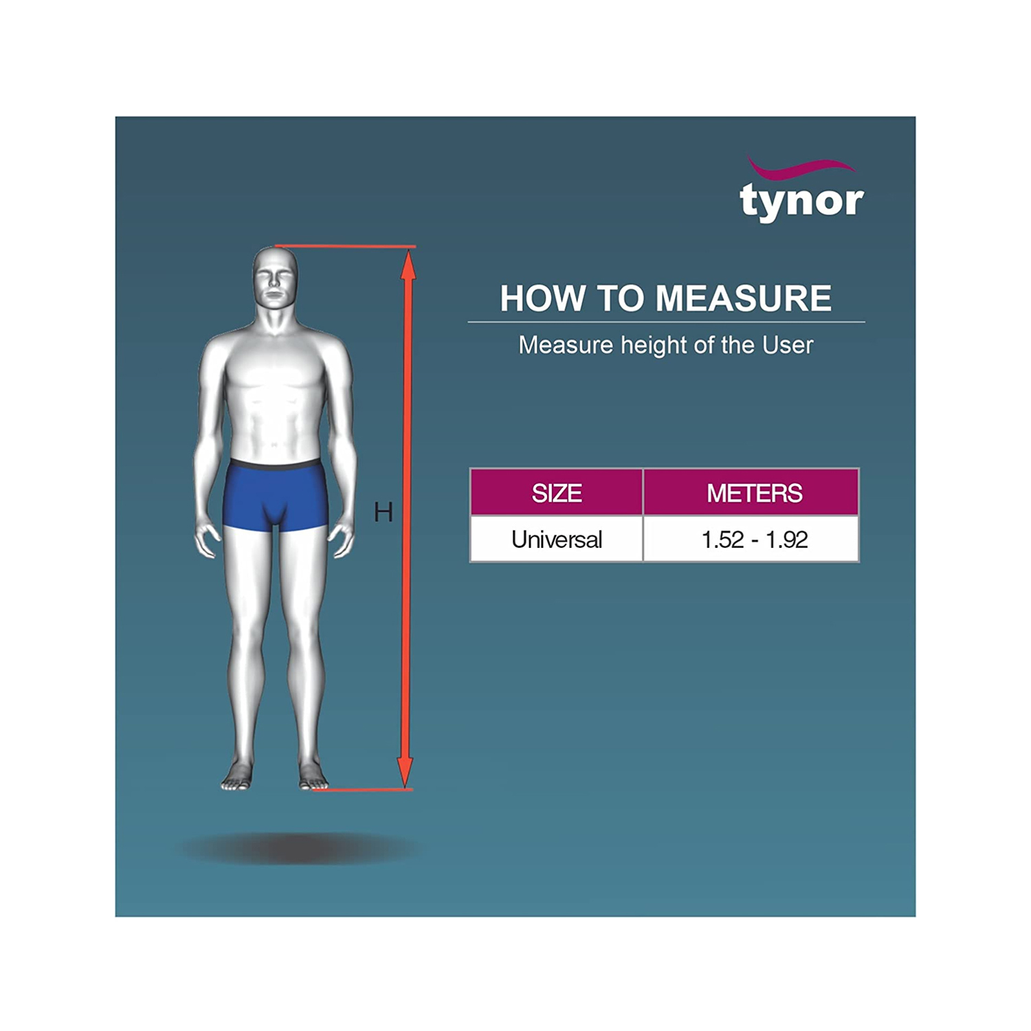 Tynor Walker Foldable Ergo L-37 Universal - Cureka