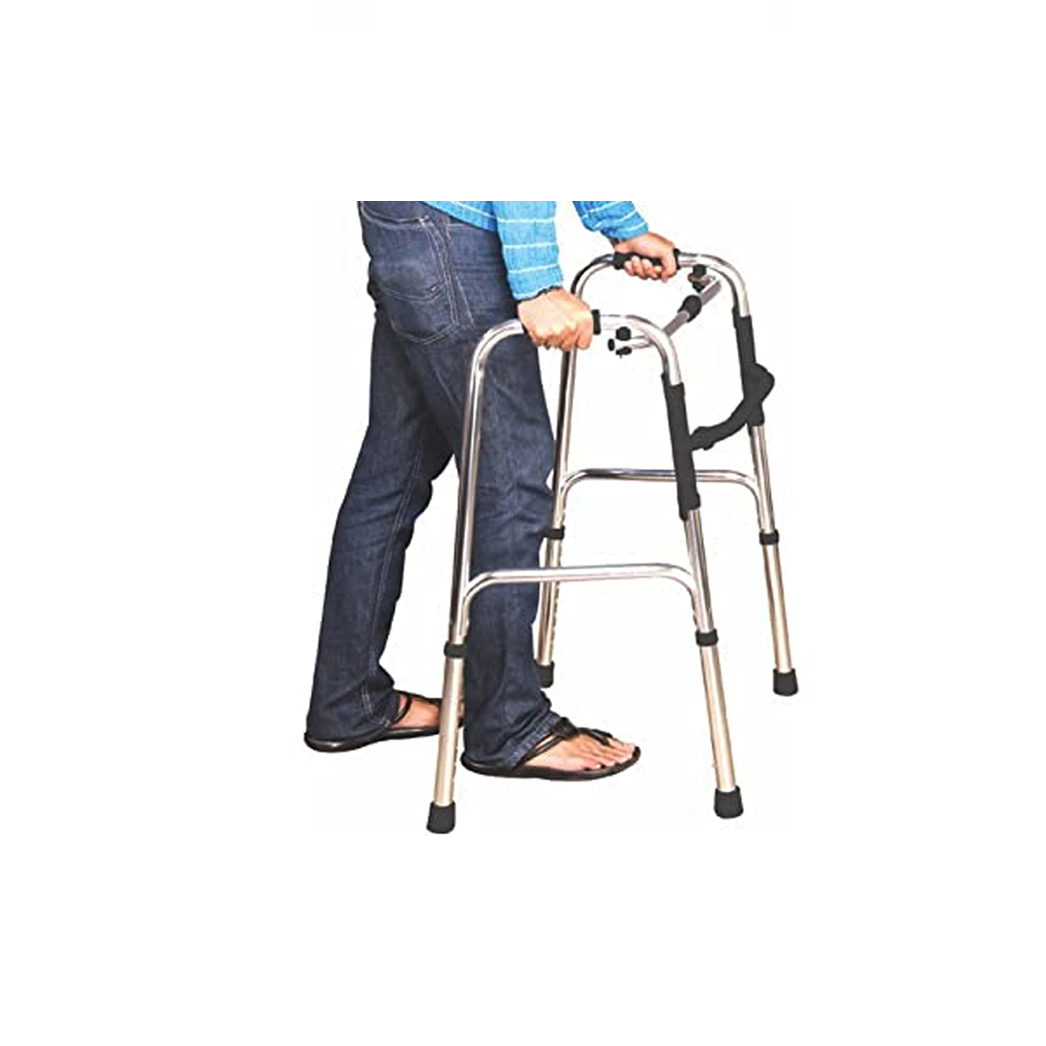 Flamingo Reciprocal Folding Walker Universal - Cureka