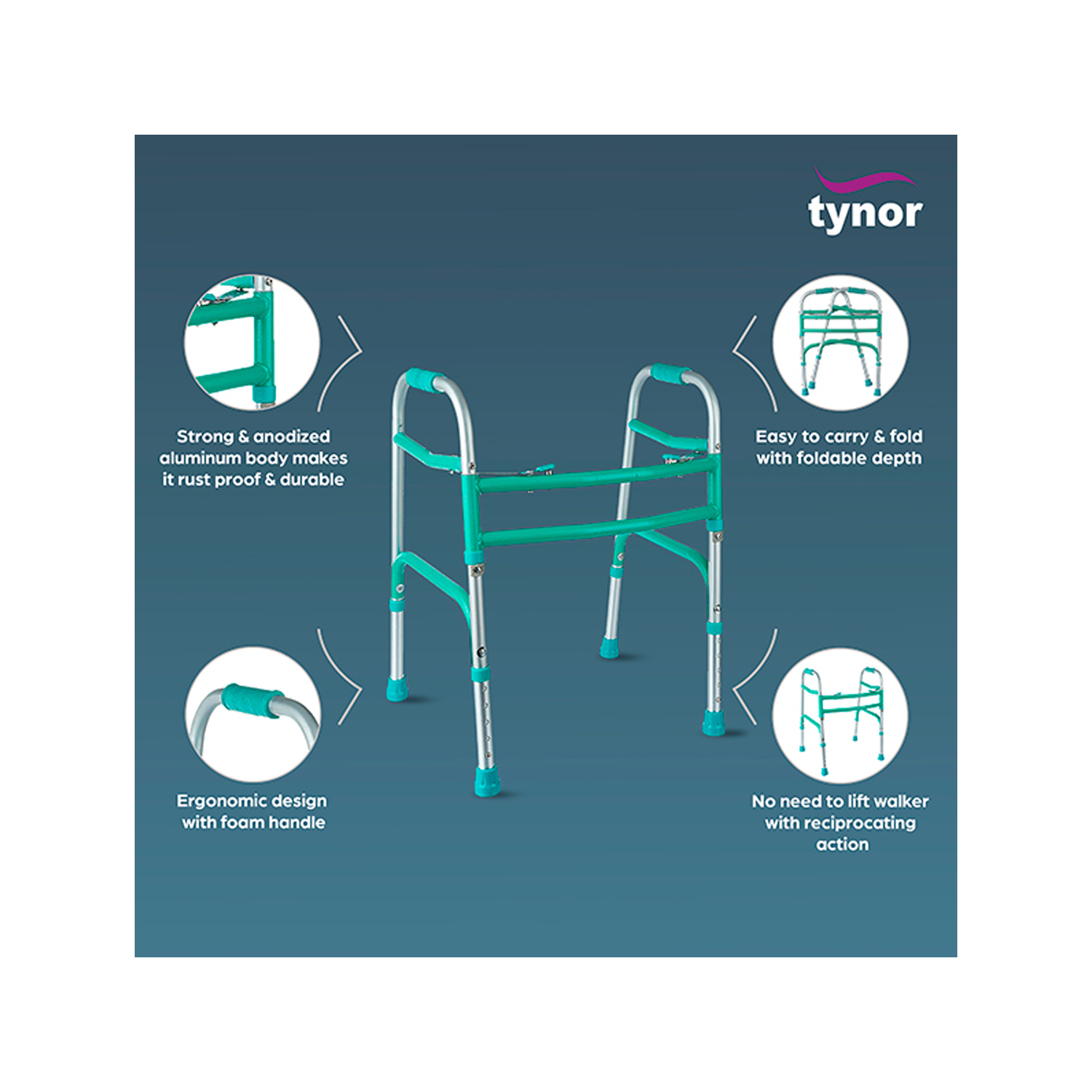 Tynor Walker Invalid's All Pods L-41 (Child) - Cureka - Online Health ...