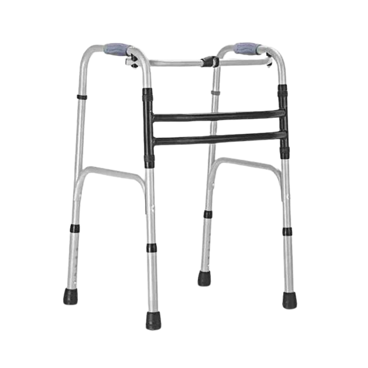 Flamingo Reciprocal Folding Walker Double Bar Universal - Cureka
