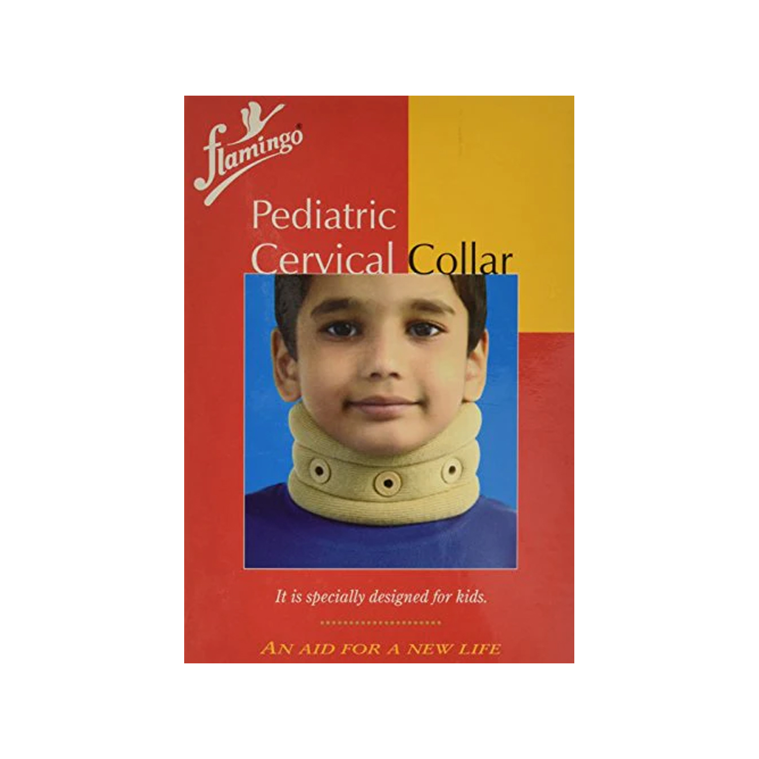 Flamingo Pediatric Cervical Collar Small OC2206 | Pediatric neck brace ...