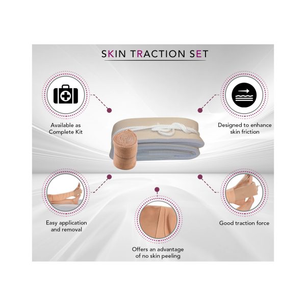 Tynor G-01 Skin Traction Set (PUF Liner) - Cureka