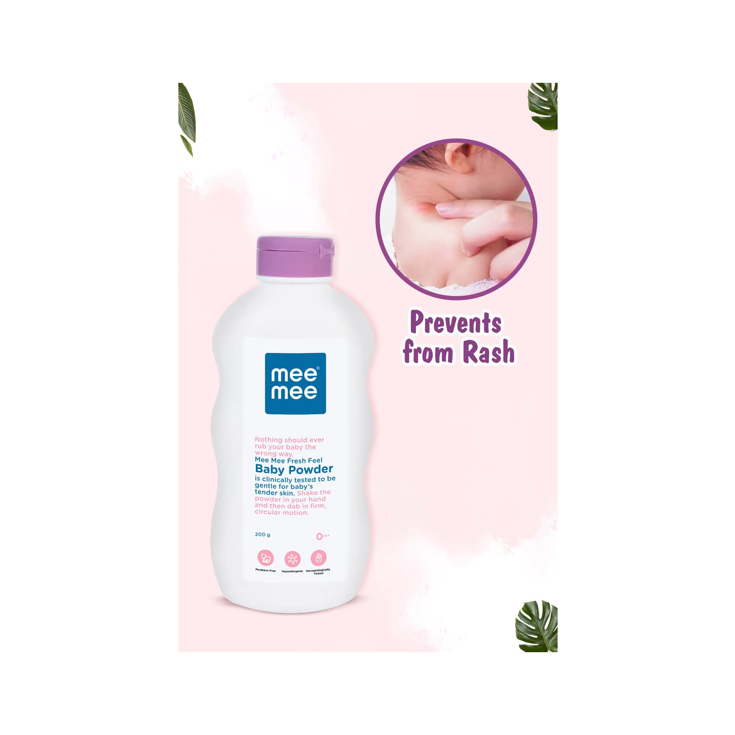 Mee Mee Feel Fresh Baby Powder 200g