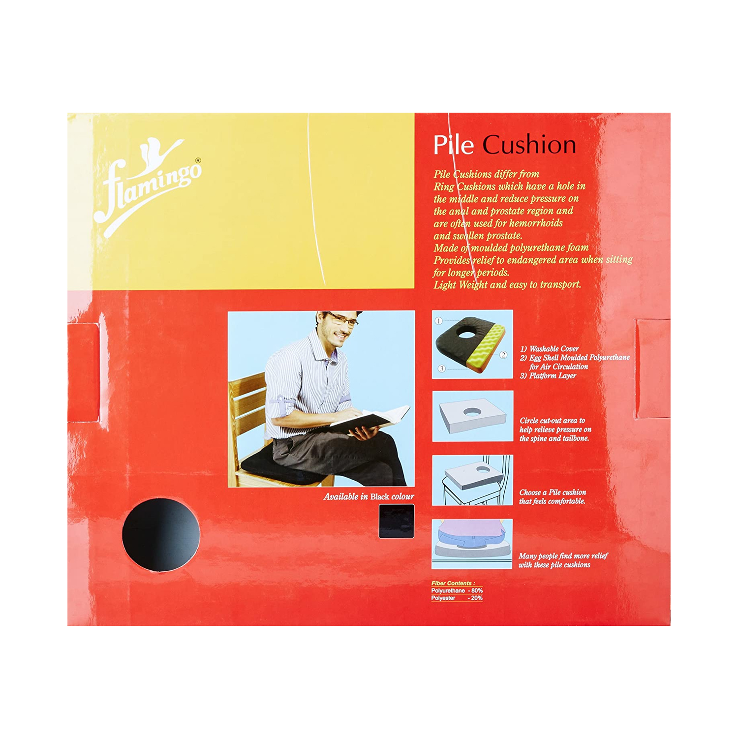 Flamingo Piles Cushion - Universal (OC 2180) - Cureka - Online Health ...