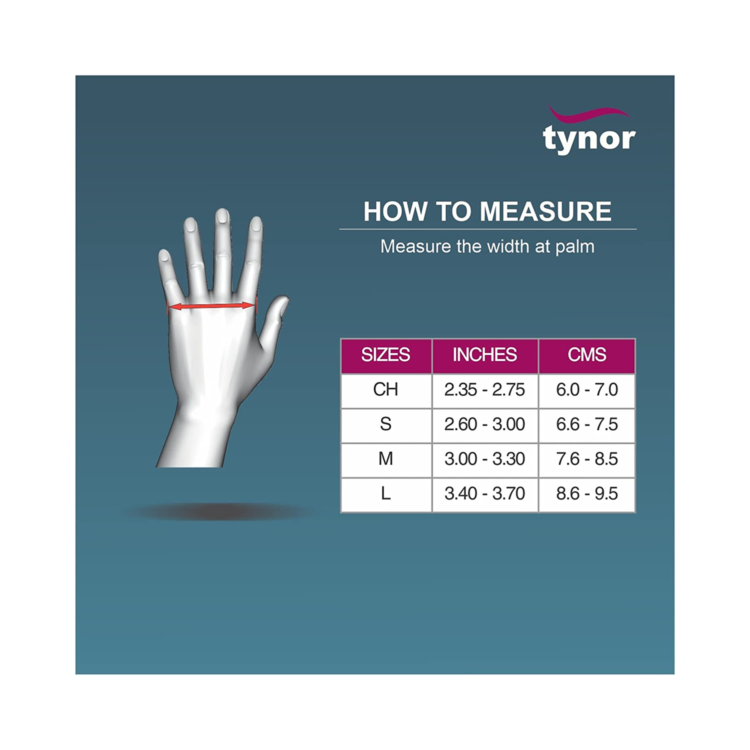 Tynor Hand Resting Splint Left E-29 (Medium) - Cureka