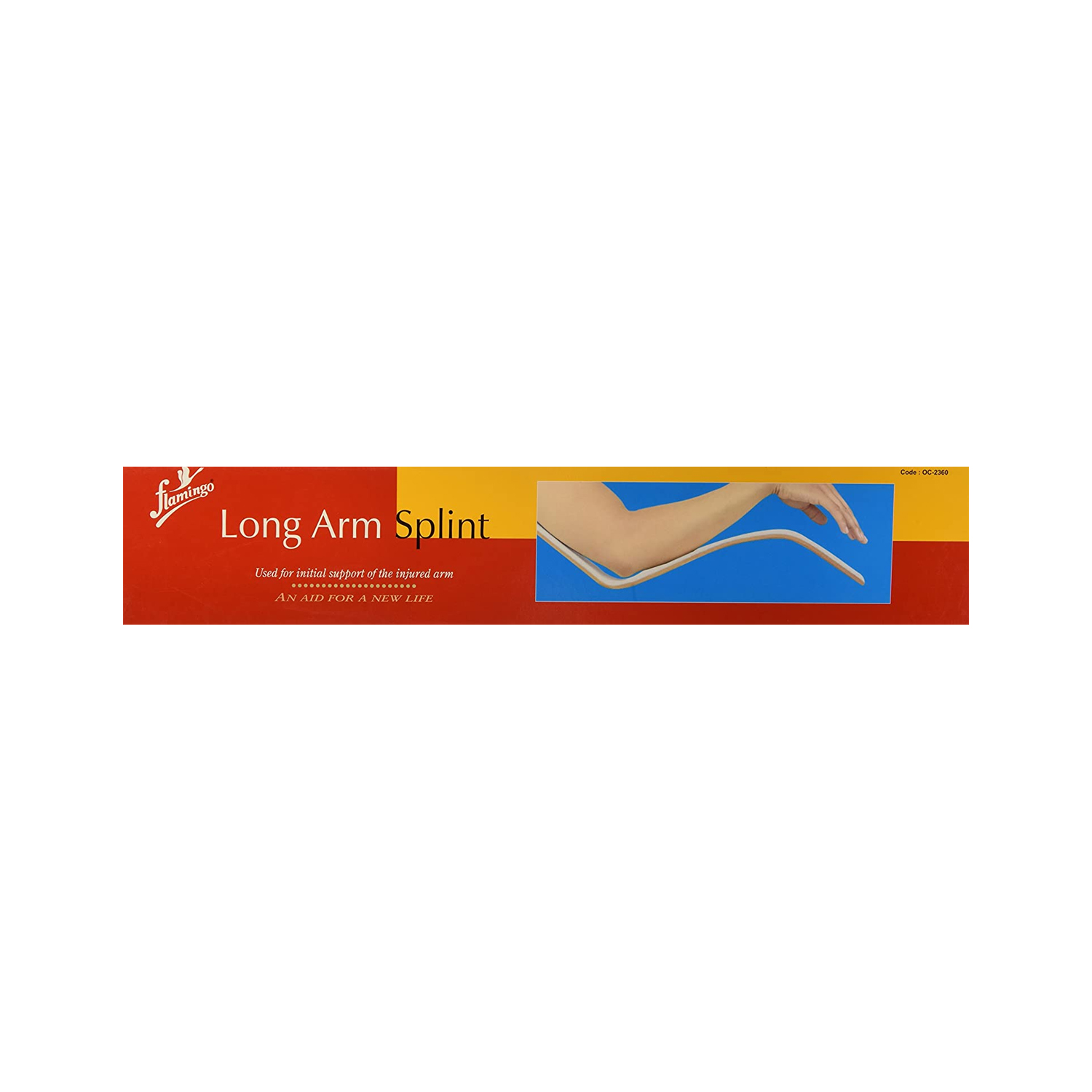 Flamingo Long Arm Splint Universal OC 2360 - Cureka